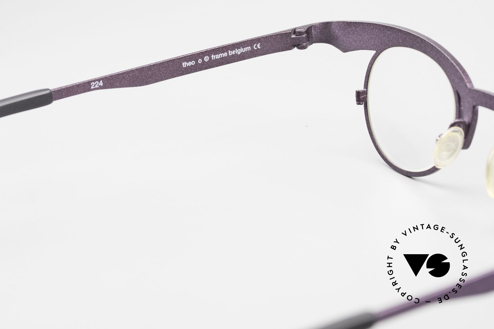 Glasses Theo Belgium O Women's Eyeglasses Panto