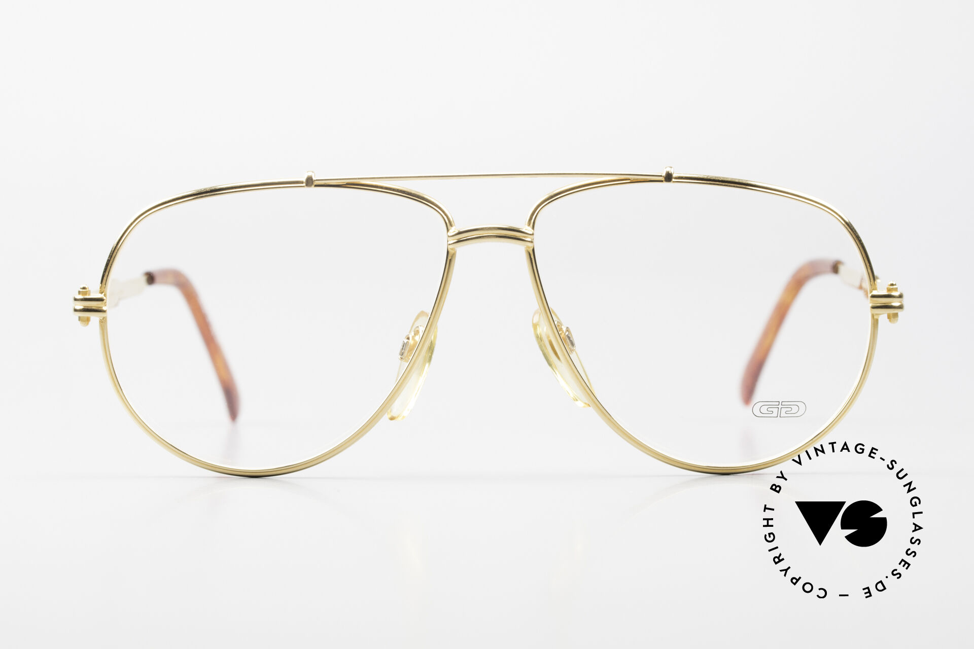 Glasses Gerald Genta New Classic 04 24ct Gold Plated Eyeglasses