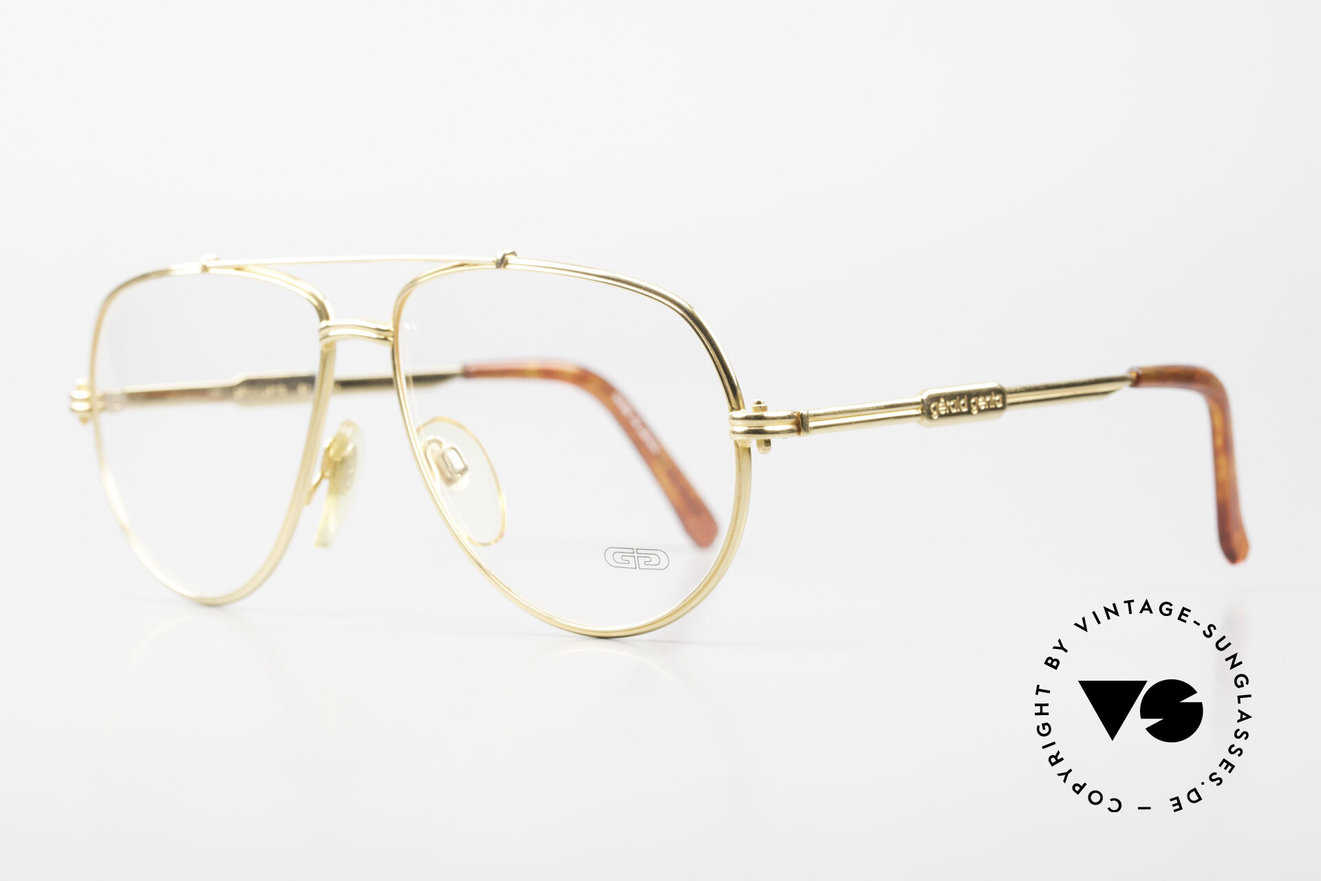 Glasses Gerald Genta New Classic 04 24ct Gold Plated Eyeglasses