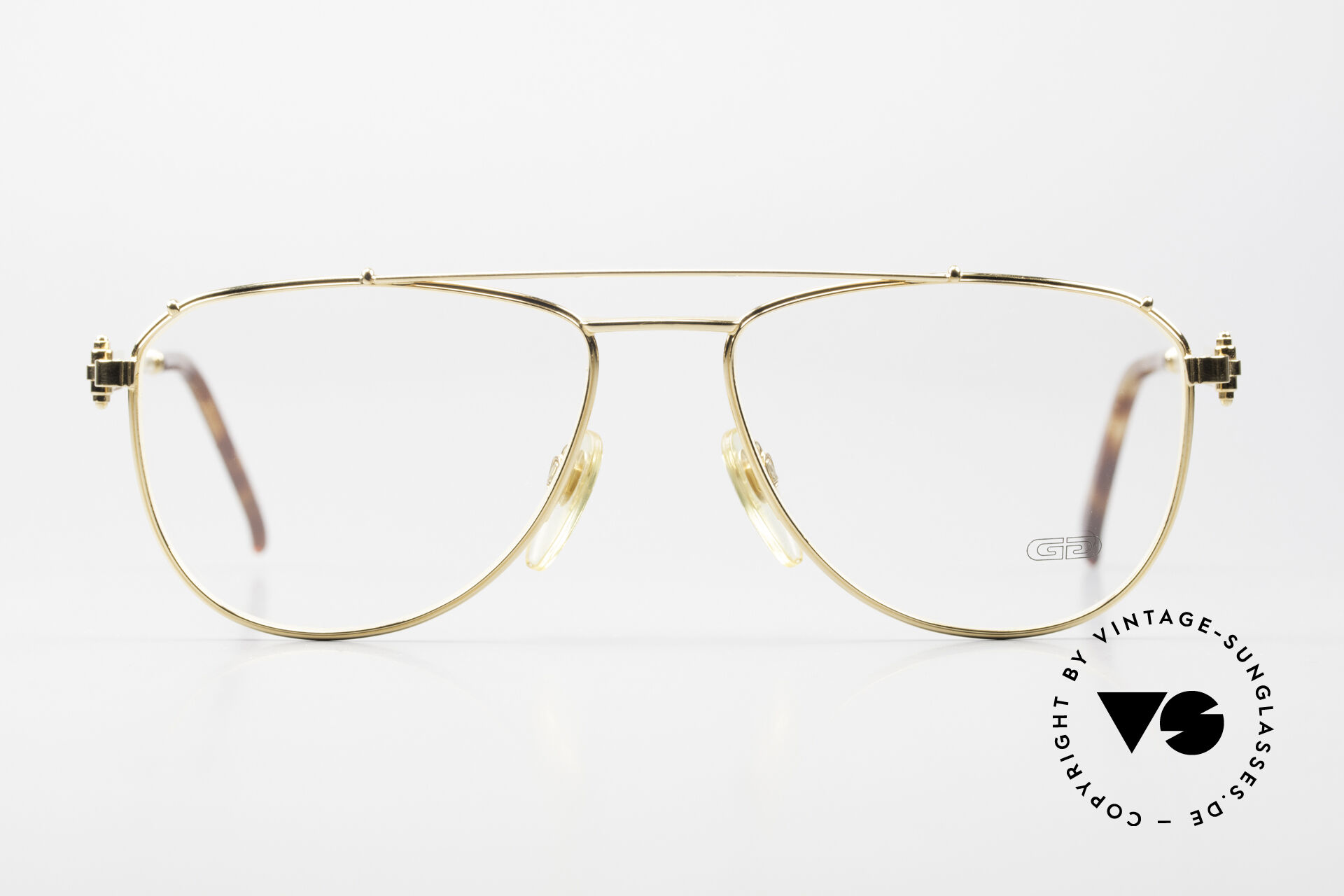 Glasses Gerald Genta Gold & Gold 03 Gold Plated Aviator Frame