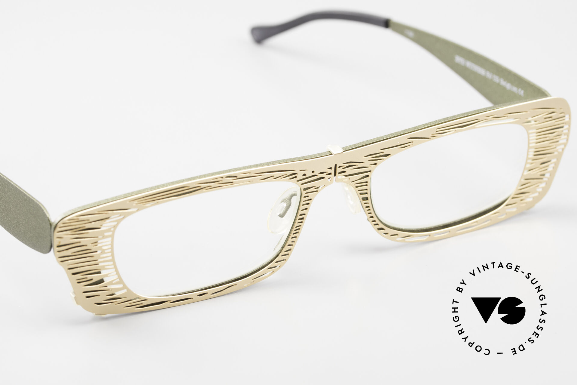 Glasses Theo Belgium Eye-Witness PJ Titan Frame Clip-On Front