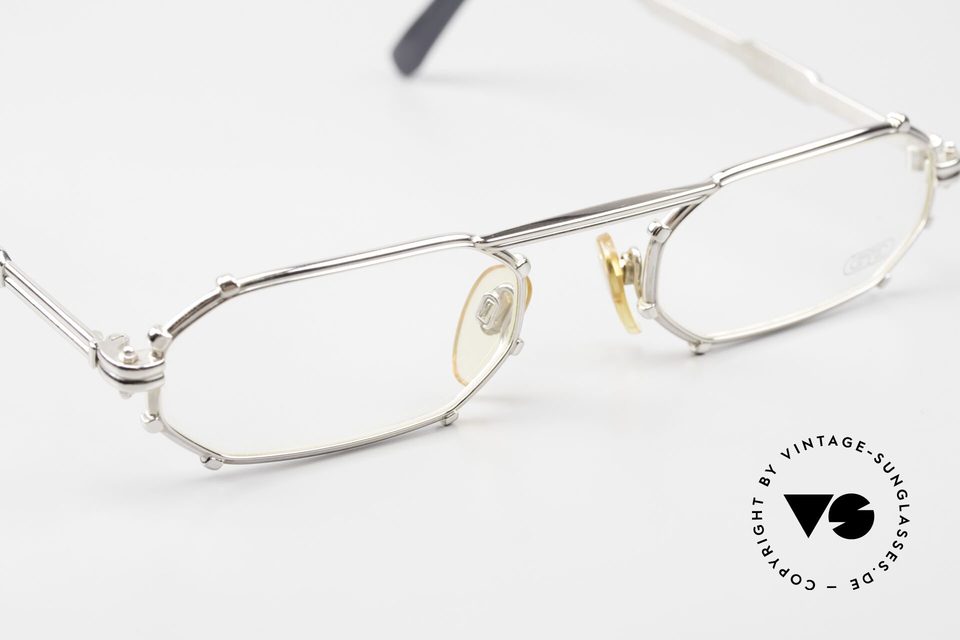 Glasses Gerald Genta Gold & Gold 02 Vintage Eyewear Octagonal