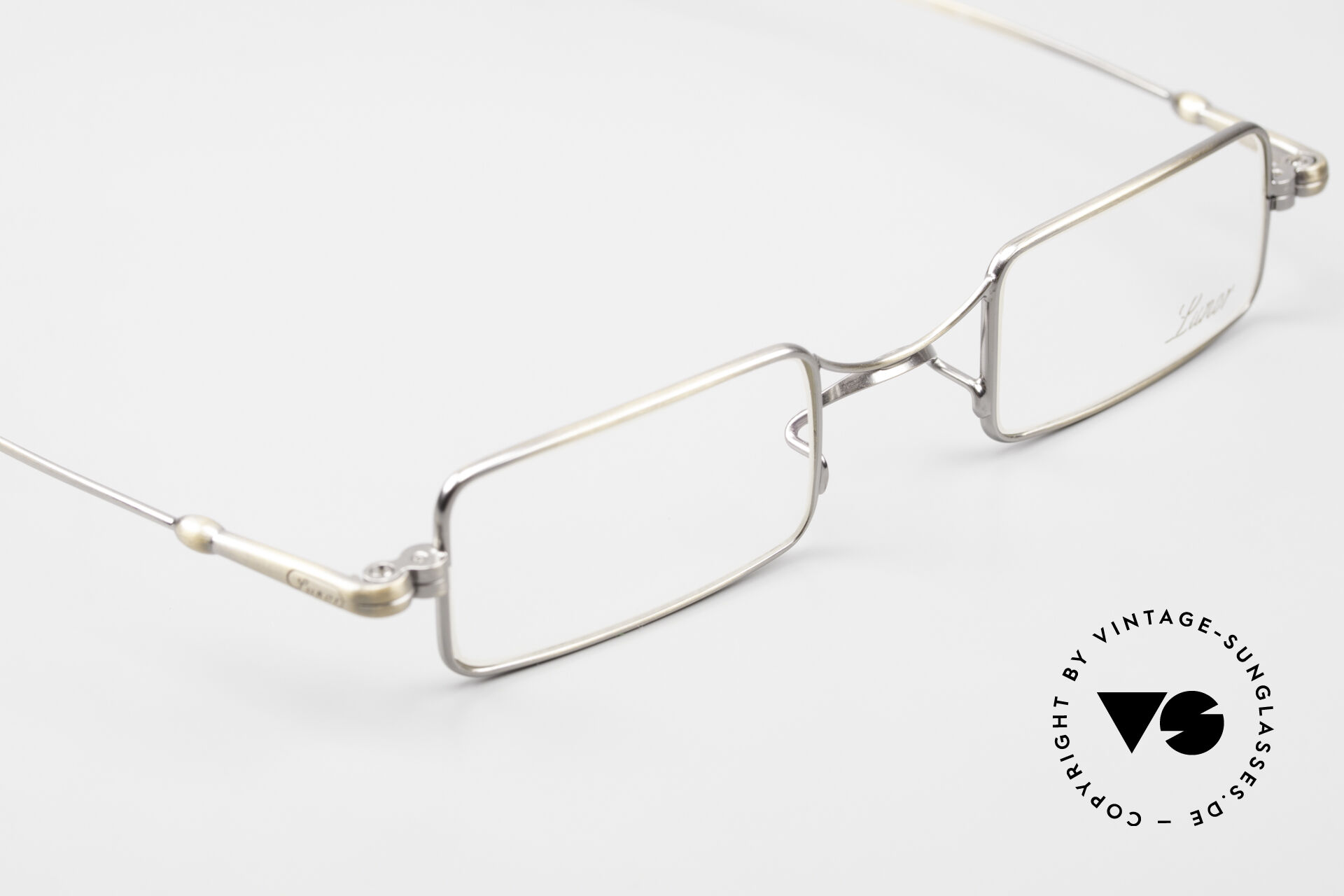 Glasses Lunor X-Bridge Square A Classic In Antique Gold