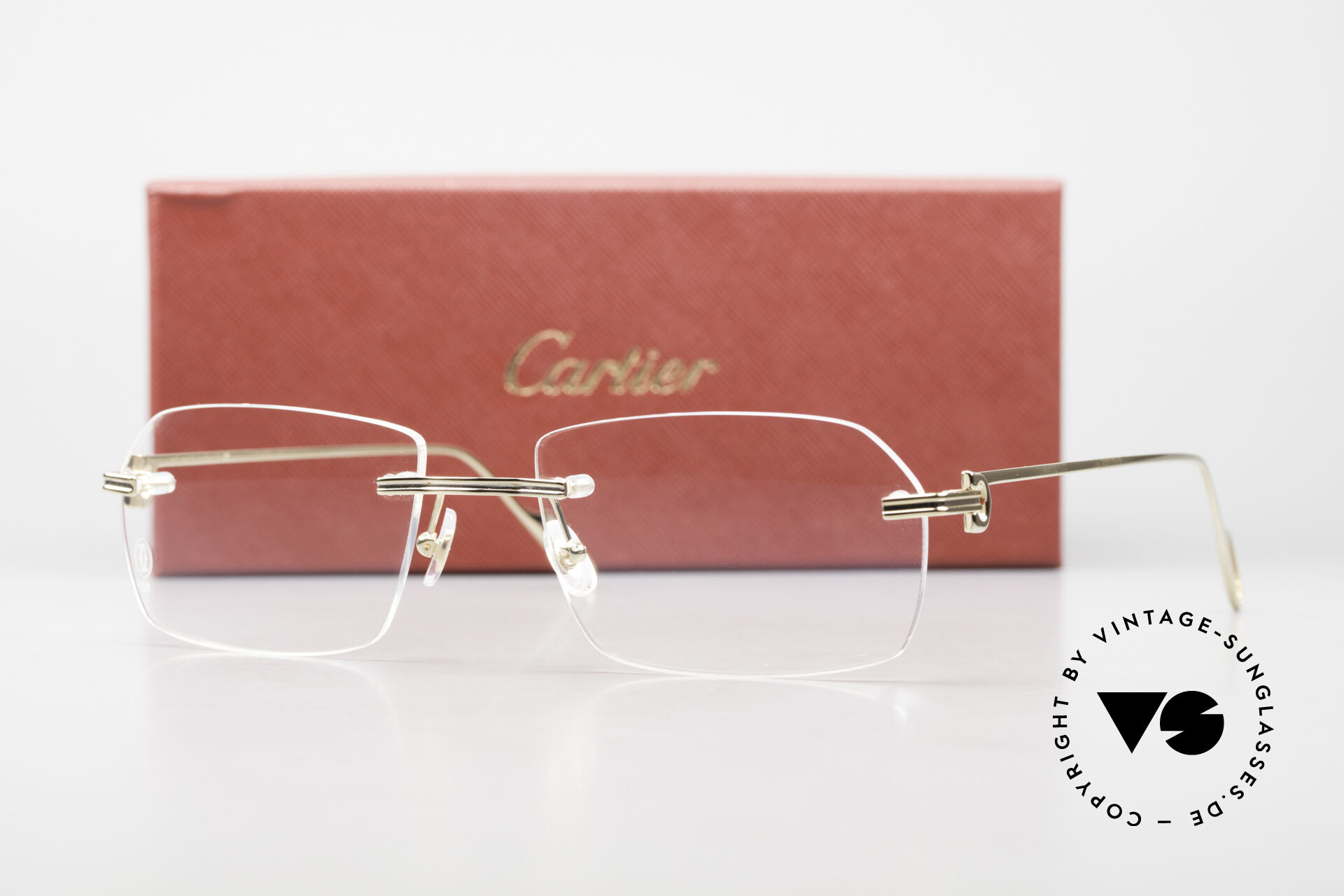 Glasses Cartier Première De Cartier Rimless Luxury Specs