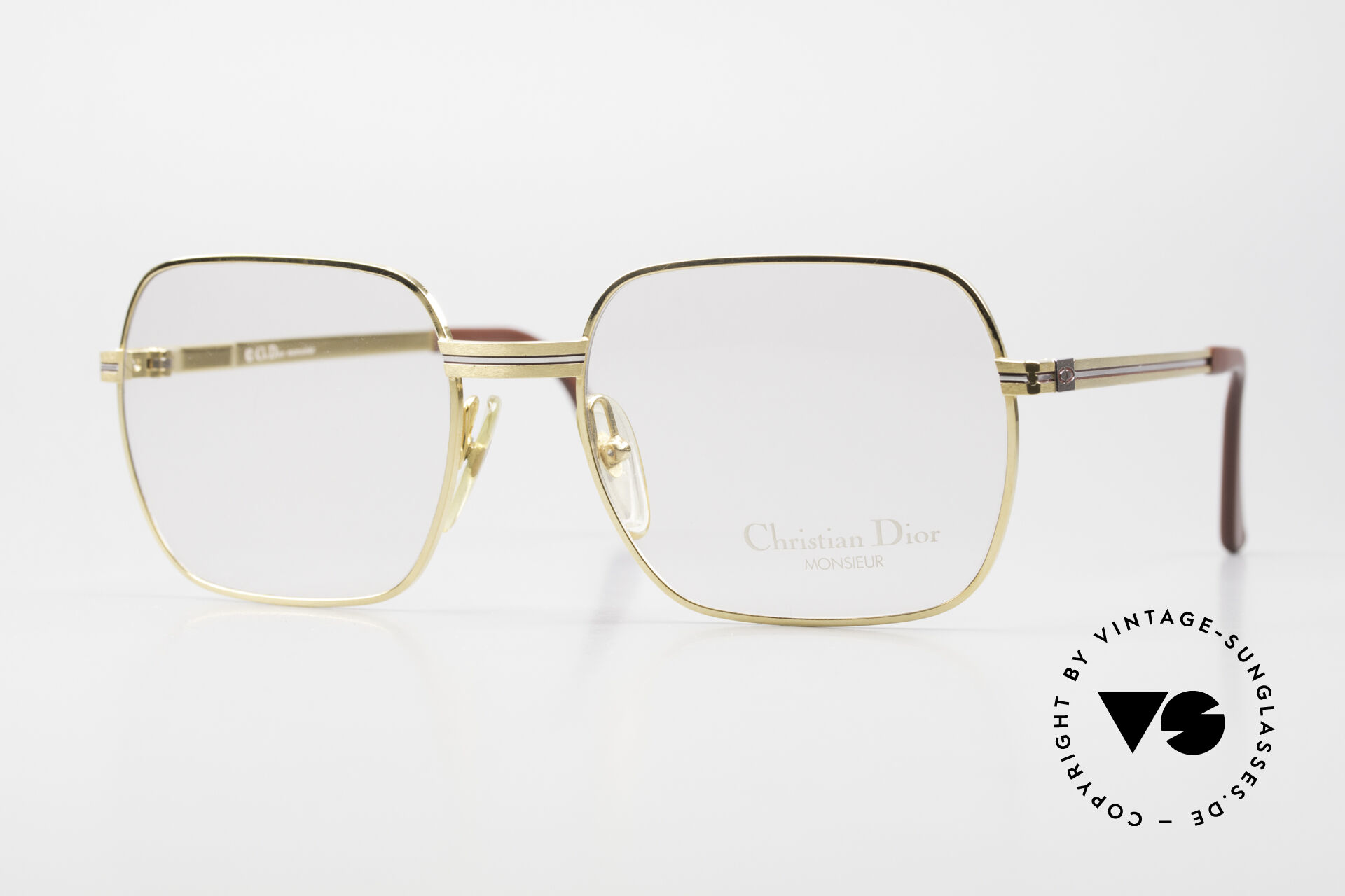 Glasses Christian Dior 2389 Gold-Plated Monsieur Frame