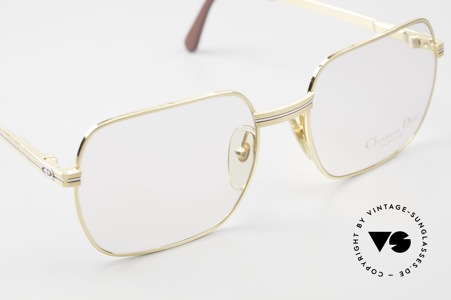 Glasses Christian Dior 2389 Gold-Plated Monsieur Frame