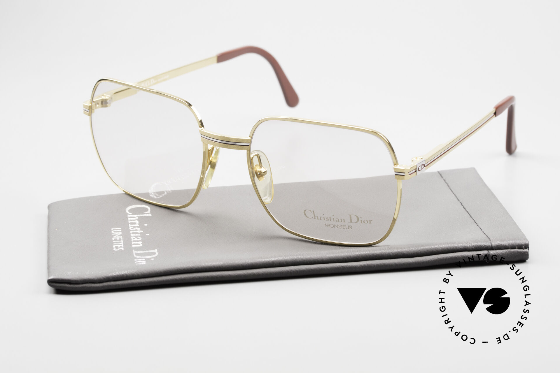 Glasses Christian Dior 2389 Gold-Plated Monsieur Frame