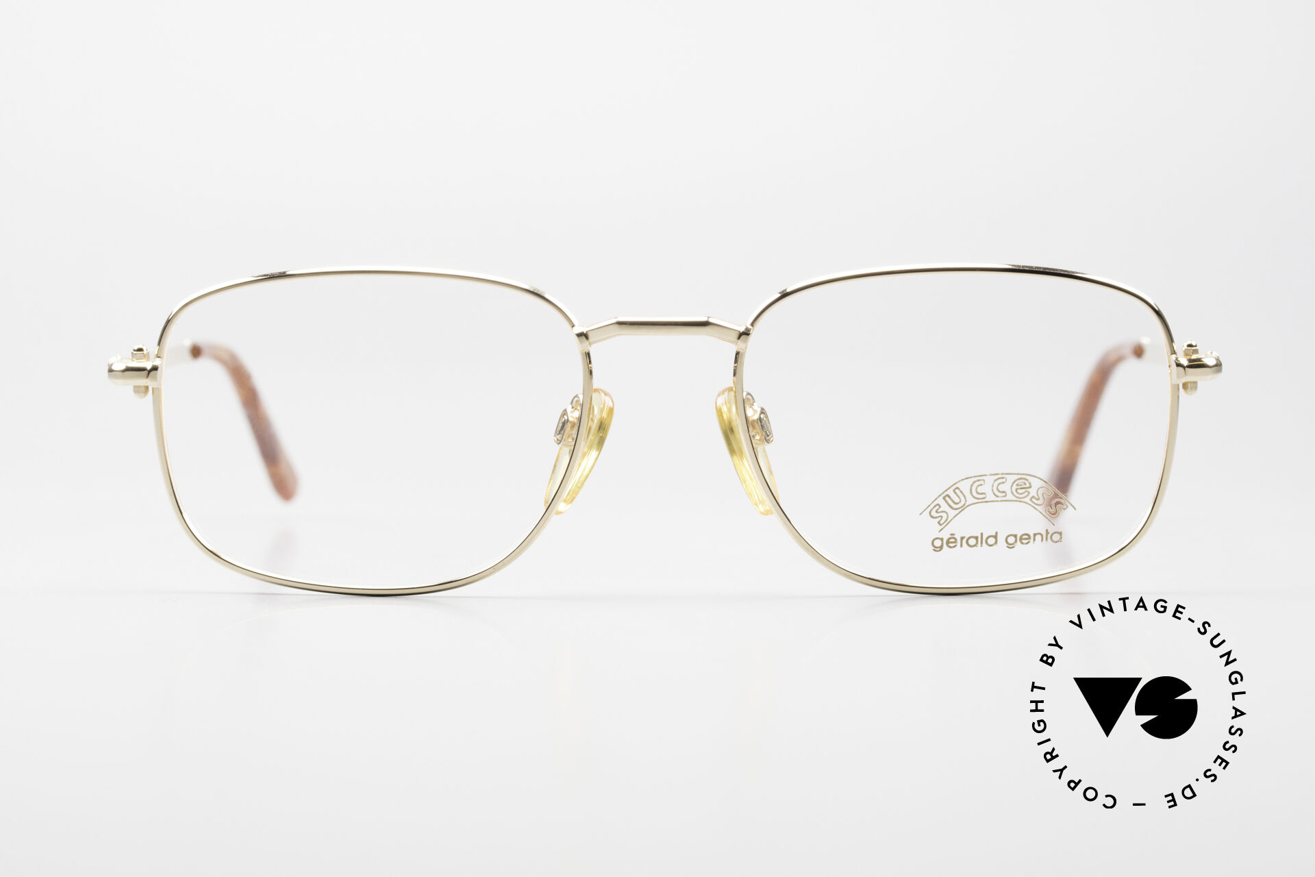 Glasses Gerald Genta Success 01 Vintage Frame Gold Plated