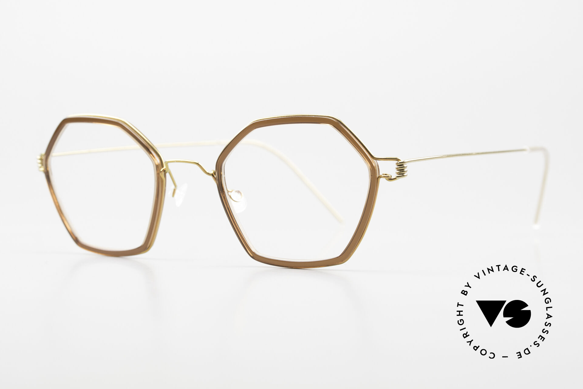 Glasses Lindberg Rui Air Titan Rim Square Titan Specs Unisex