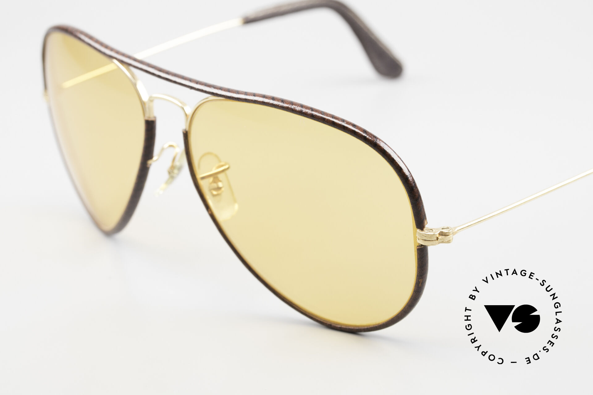 Sunglasses Ray Ban Large Metal II Leathers Changeable USA