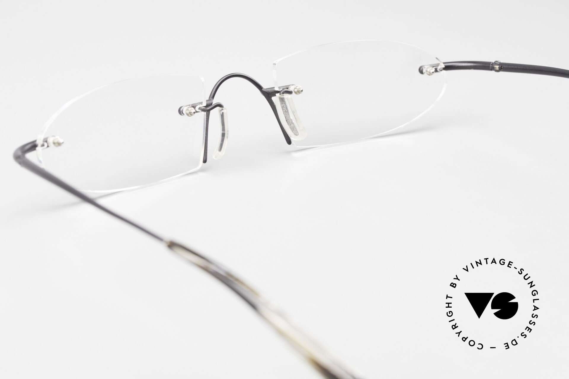 Glasses Bugatti 356 Odotype Rimless Designer Frame Men