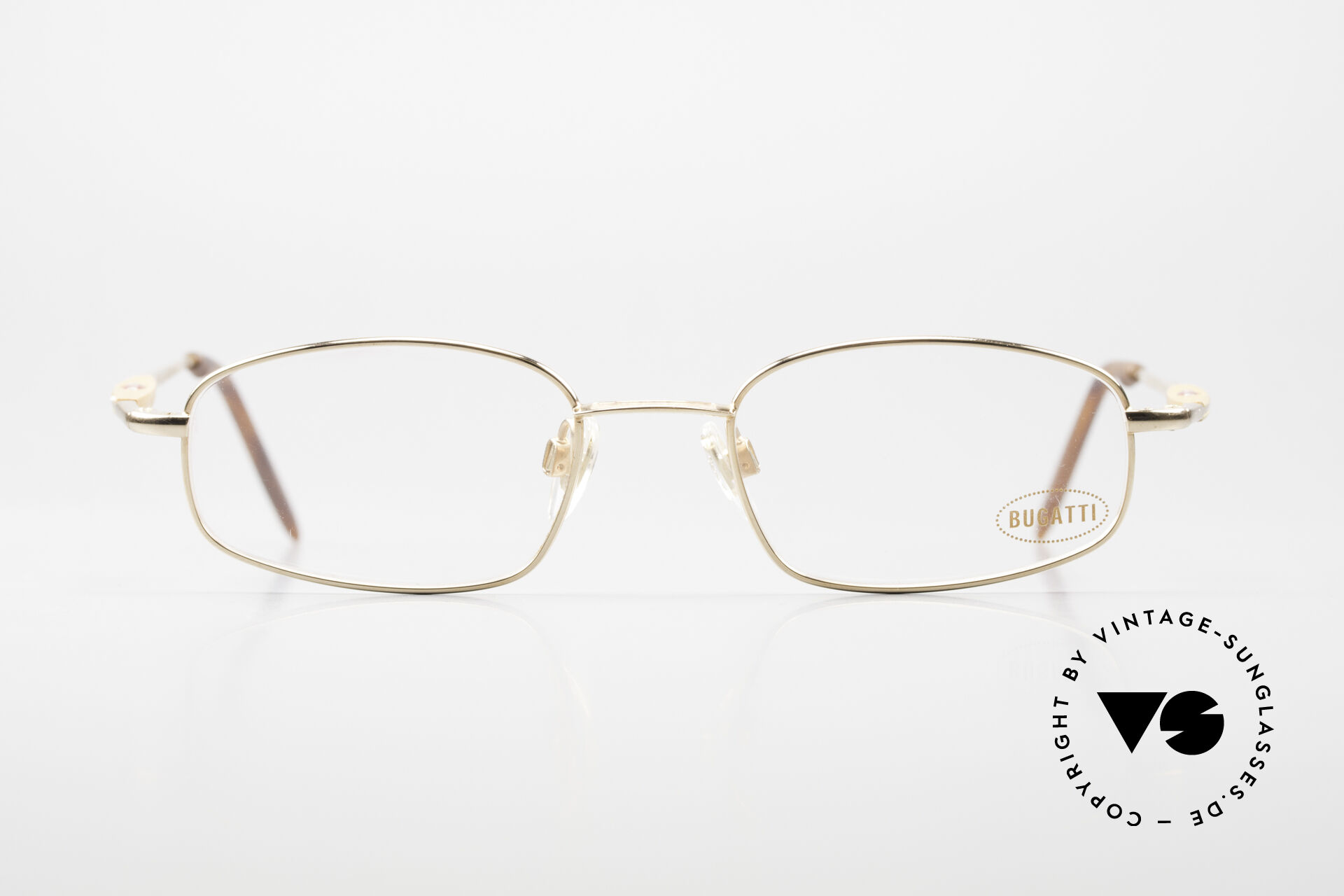 Glasses Bugatti 12900 90's Titan Frame Gold-Plated