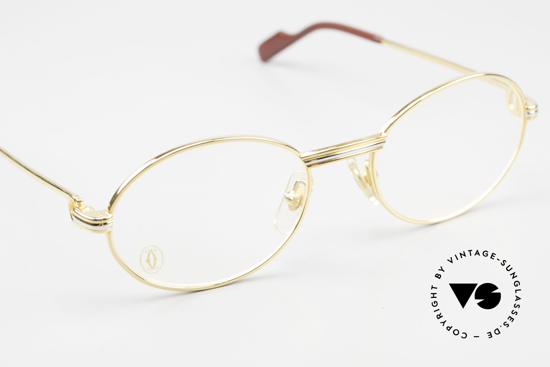 Glasses Cartier Saint Honore - S 22ct Gold-Plated Eyeglasses