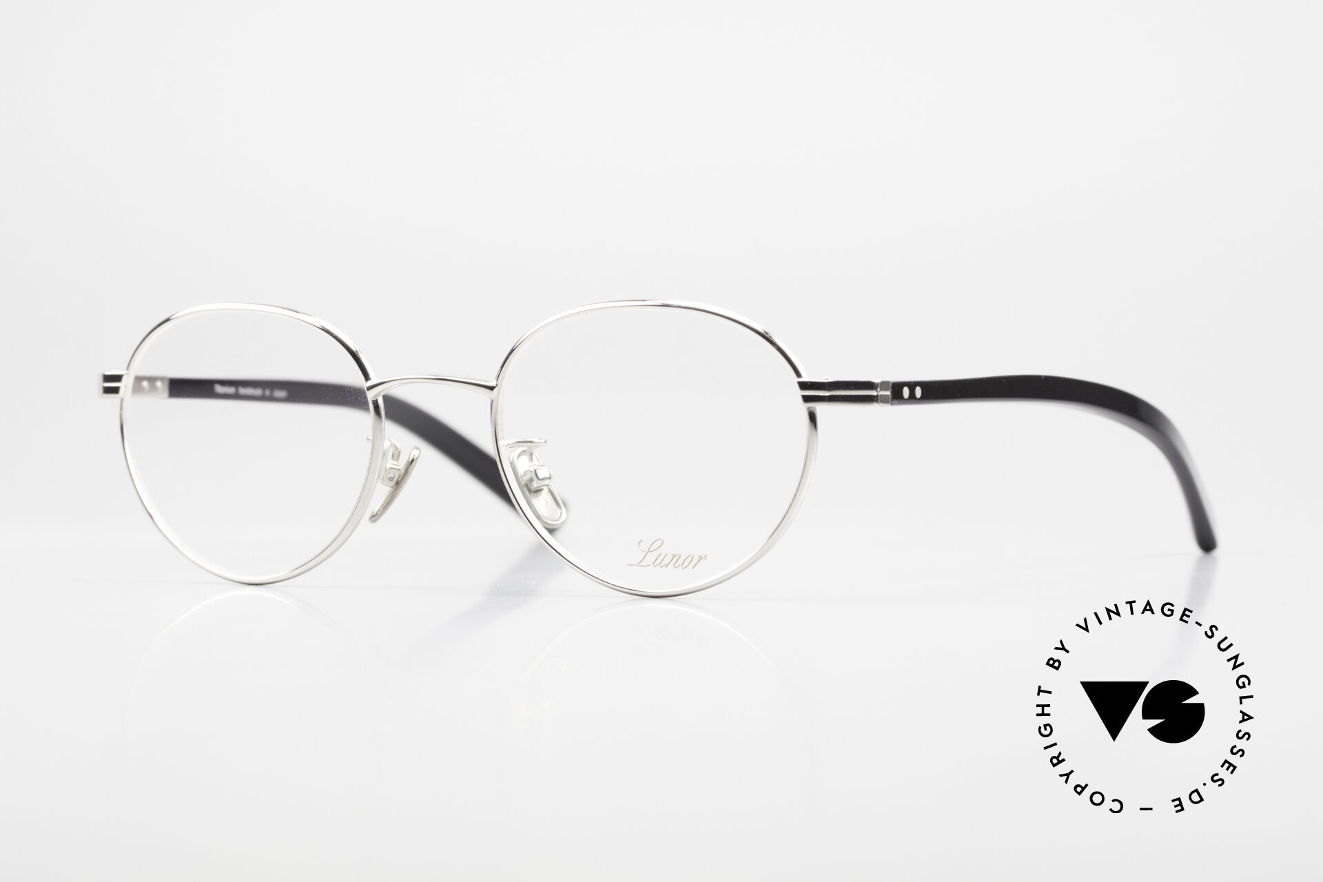 Glasses Lunor Prestige I A 03 Platinum-Plated Titan Frame