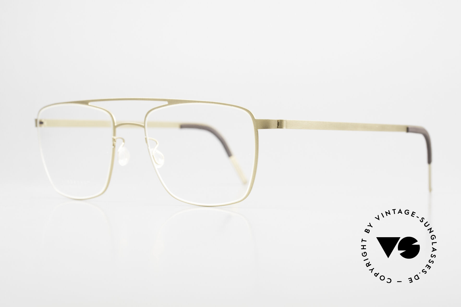 Glasses Lindberg 9595 Strip Titanium Vintage Designer Eyewear