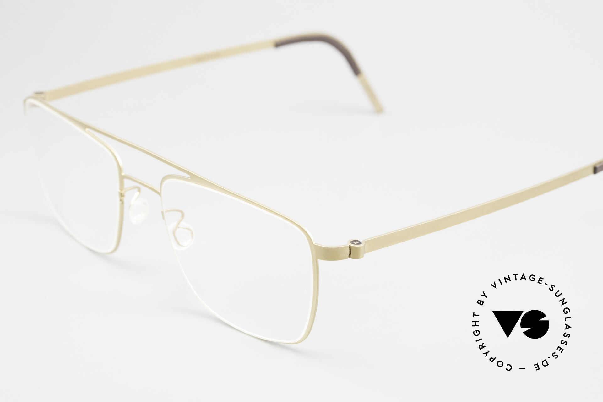 Glasses Lindberg 9595 Strip Titanium Vintage Designer Eyewear