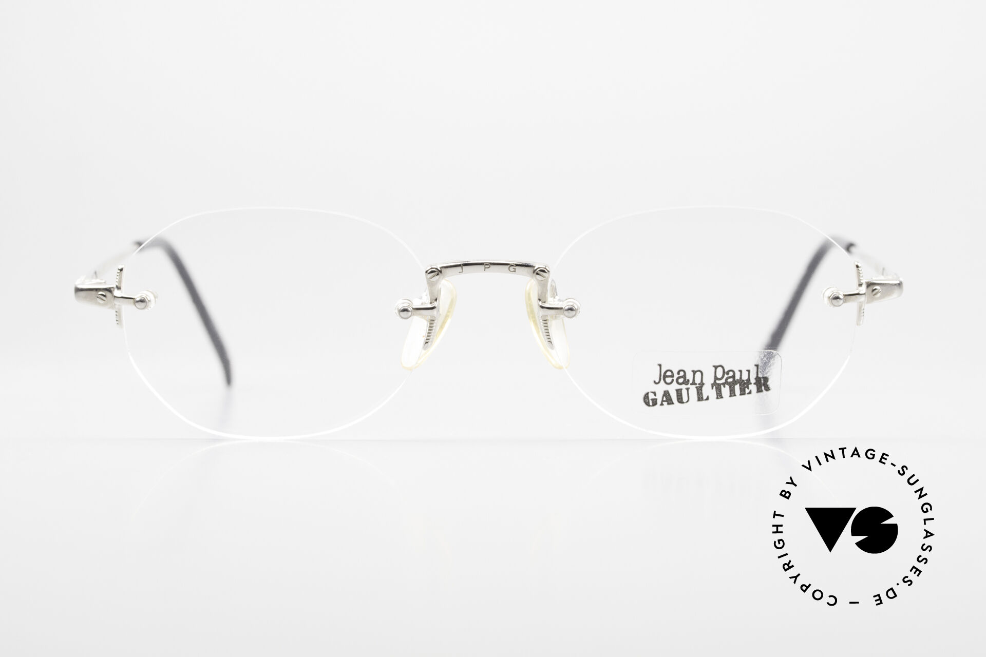 Glasses Jean Paul Gaultier 55-4671 Rimless JPG Designer Specs