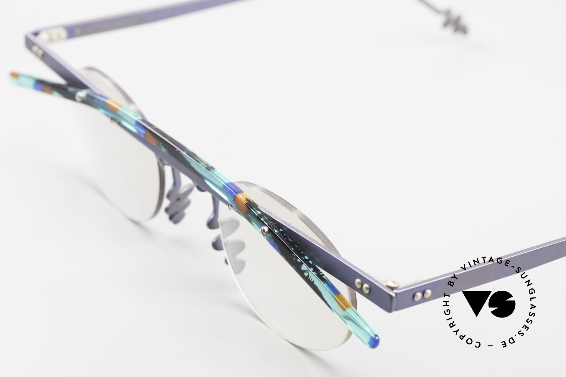 Glasses Theo Belgium Tita II G2 Crazy Vintage Eyeglasses