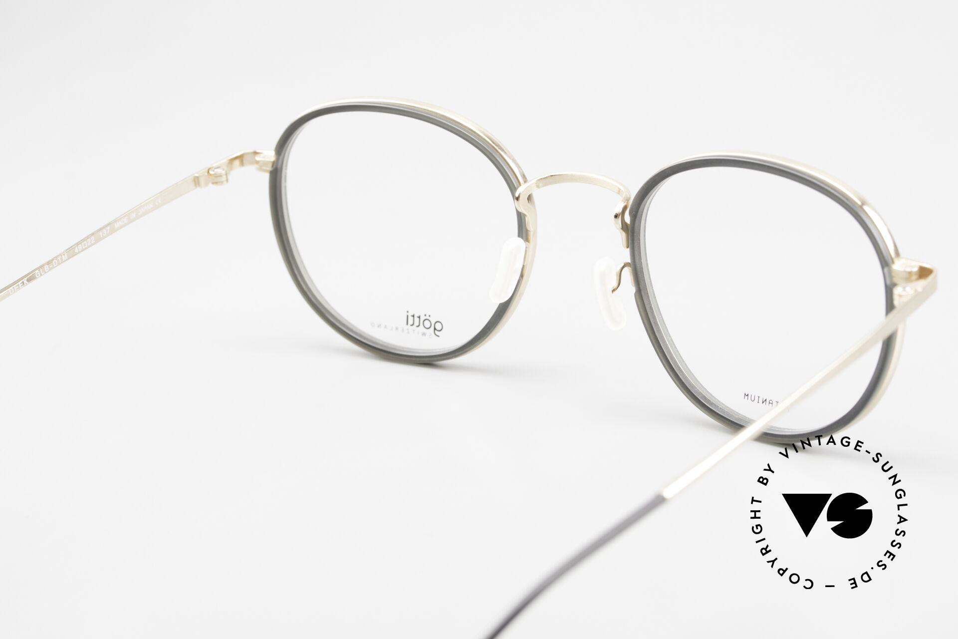 Glasses Götti Deek Panto Titanium Glasses