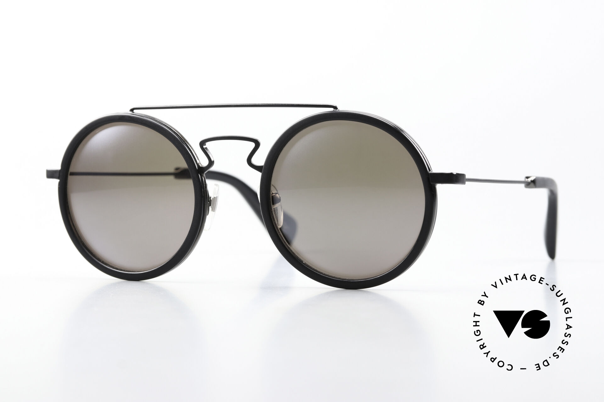 Sunglasses Yohji Yamamoto YY5010 Matt Mirrored Sun Lenses