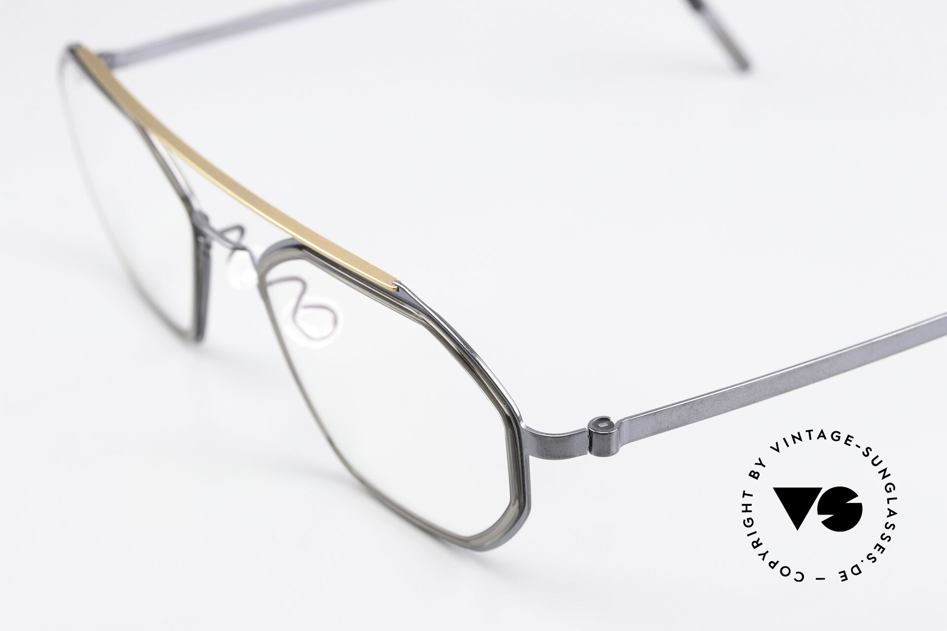 Glasses Lindberg 9756 Strip Titanium Nice Color Combination