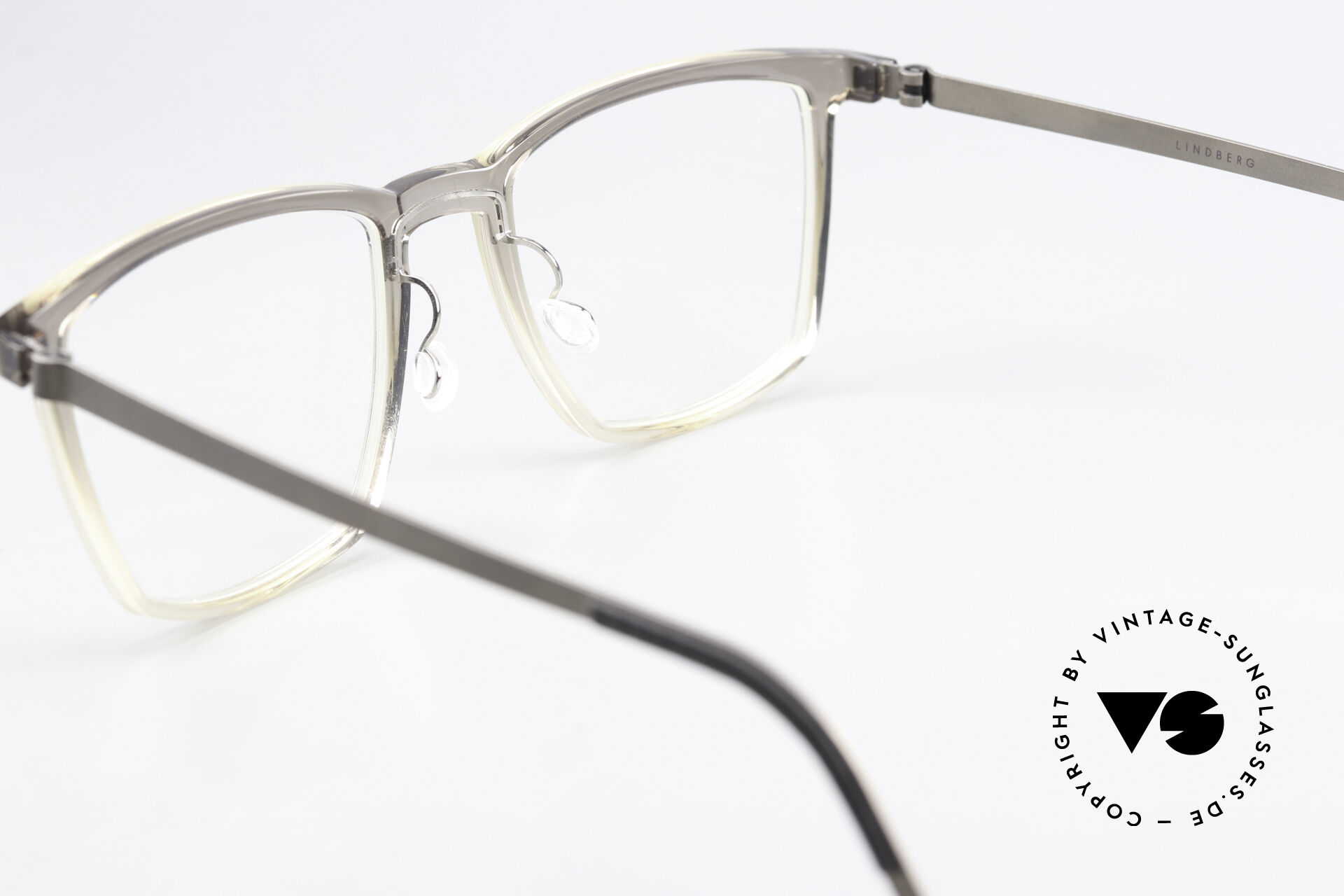 Glasses Lindberg 1260 52 Acetanium Square Designer Eyewear