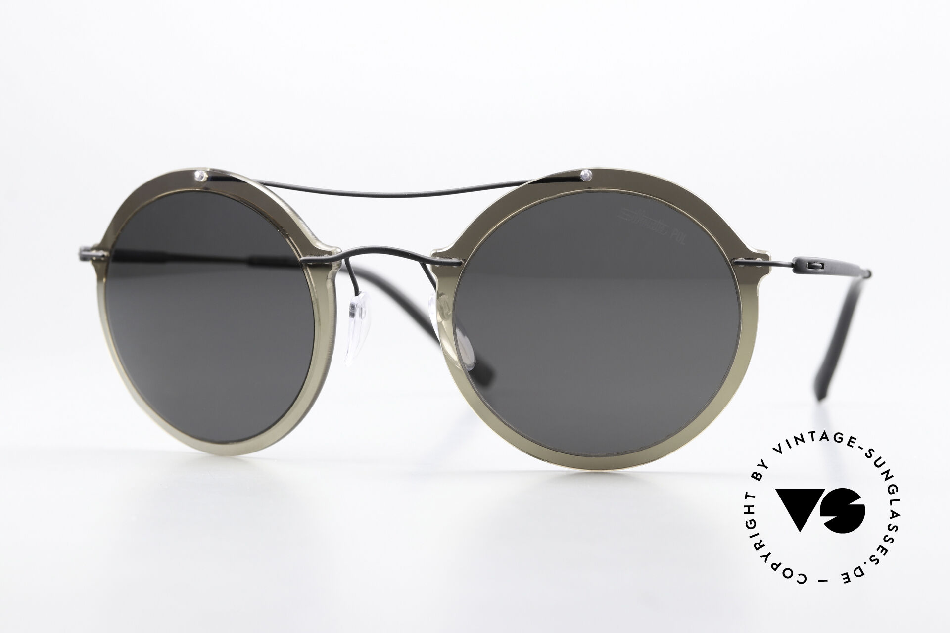 Sunglasses Silhouette 8705 With Polarized Sun Lenses