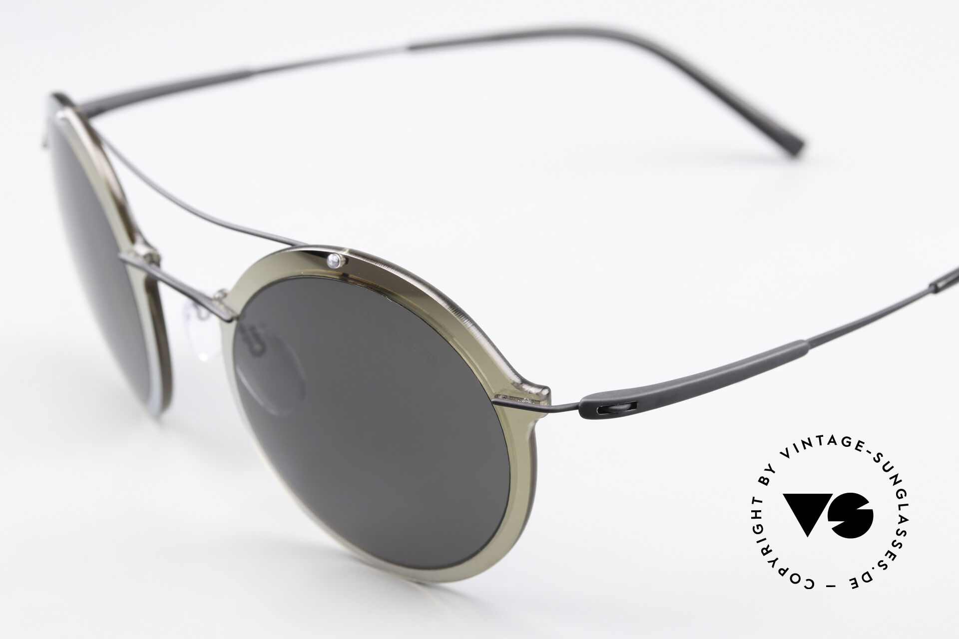 Sunglasses Silhouette 8705 With Polarized Sun Lenses