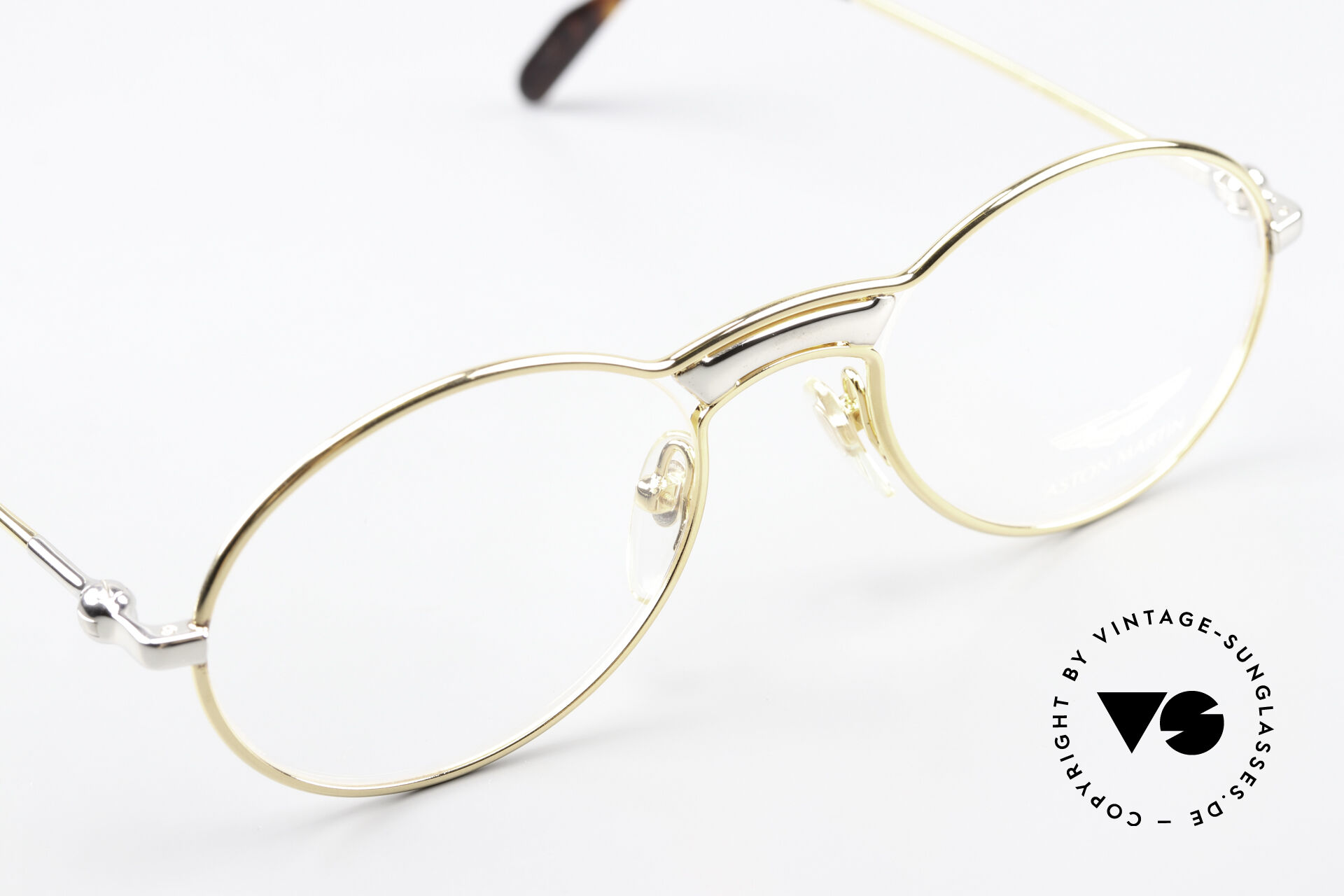 Glasses Aston Martin AM01 Oval Frame Rare 51mm Size