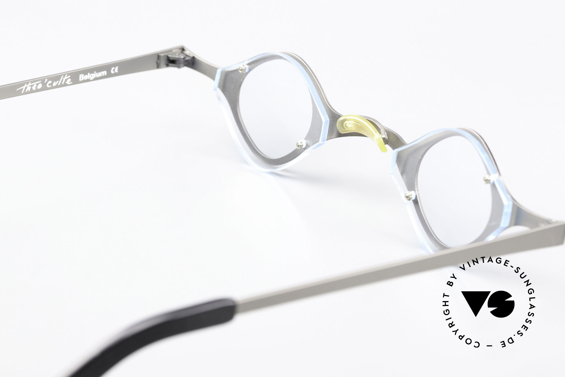 Glasses Theo Belgium Culte Extraordinary Eyewear 90s