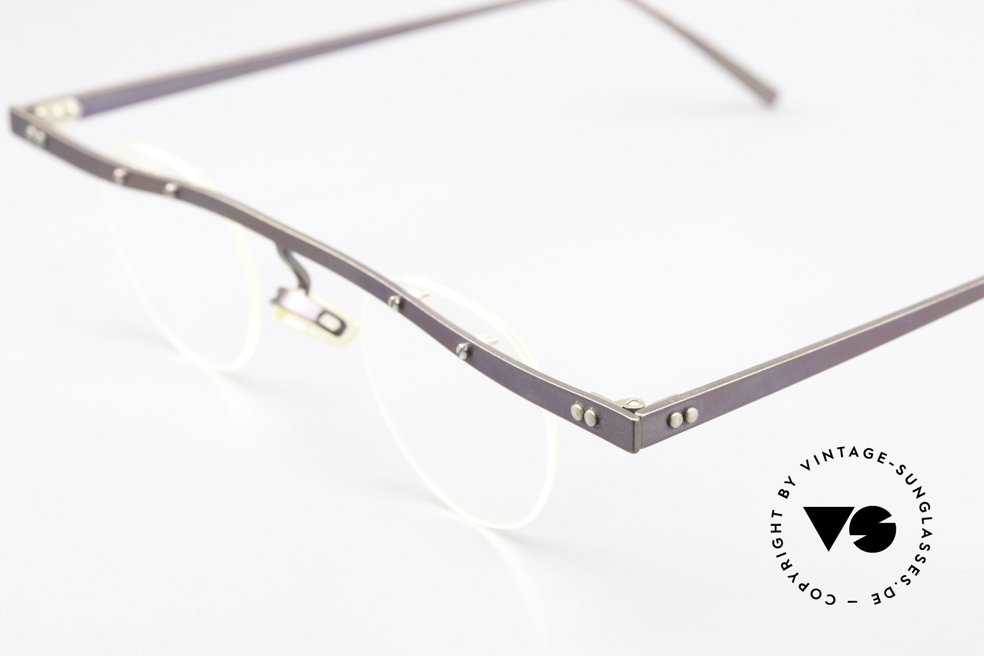 Glasses Theo Belgium Tita V 4 Titanium Frame From 1992