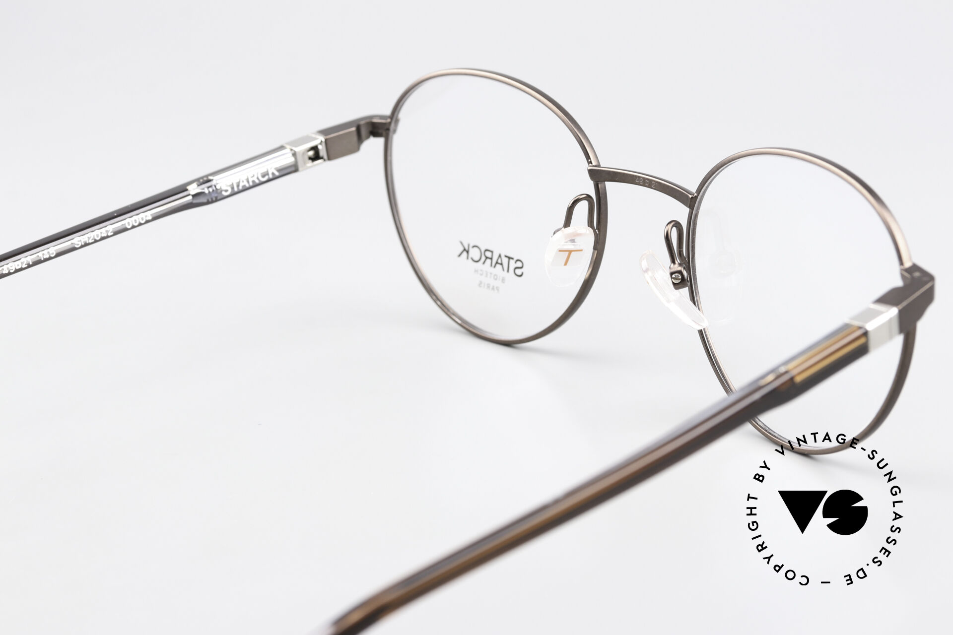 Glasses Starck Eyes SH2042 High Tech Panto Eyeglasses