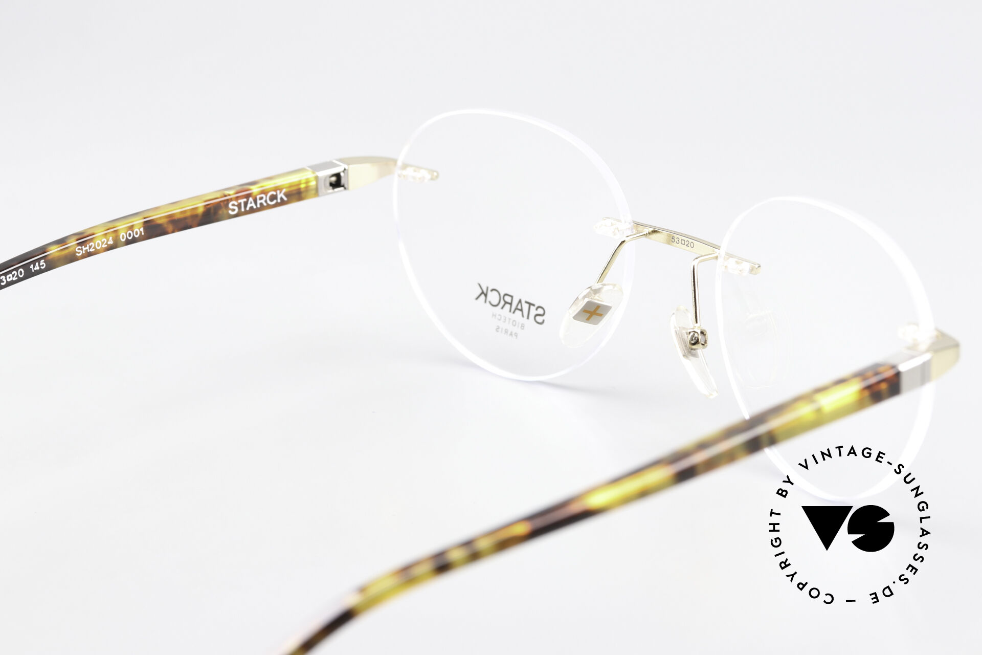Glasses Starck Eyes SH2024 BioTech Rimless Glasses