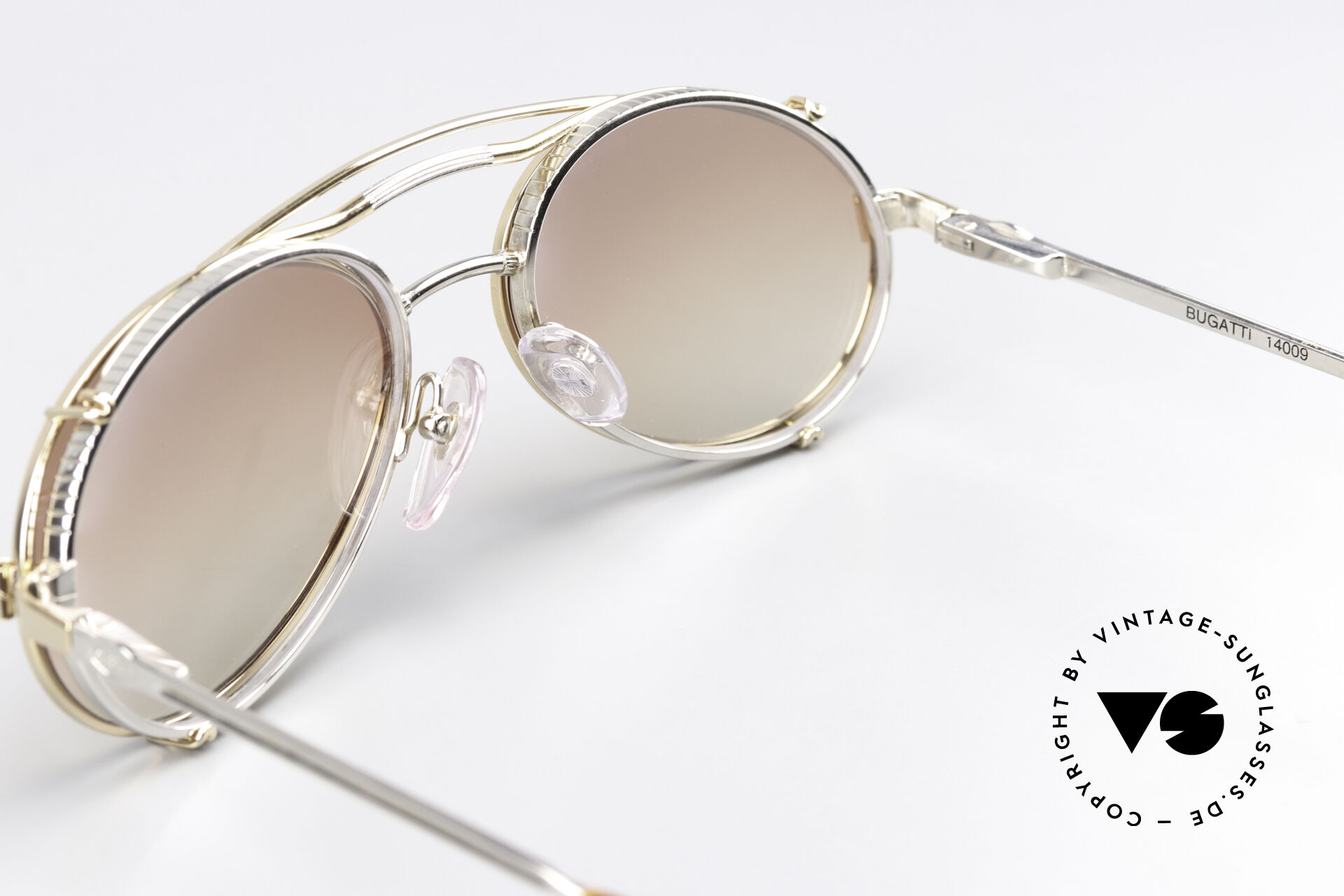 Sunglasses Bugatti 14009 Men's Glasses 80's Bicolor