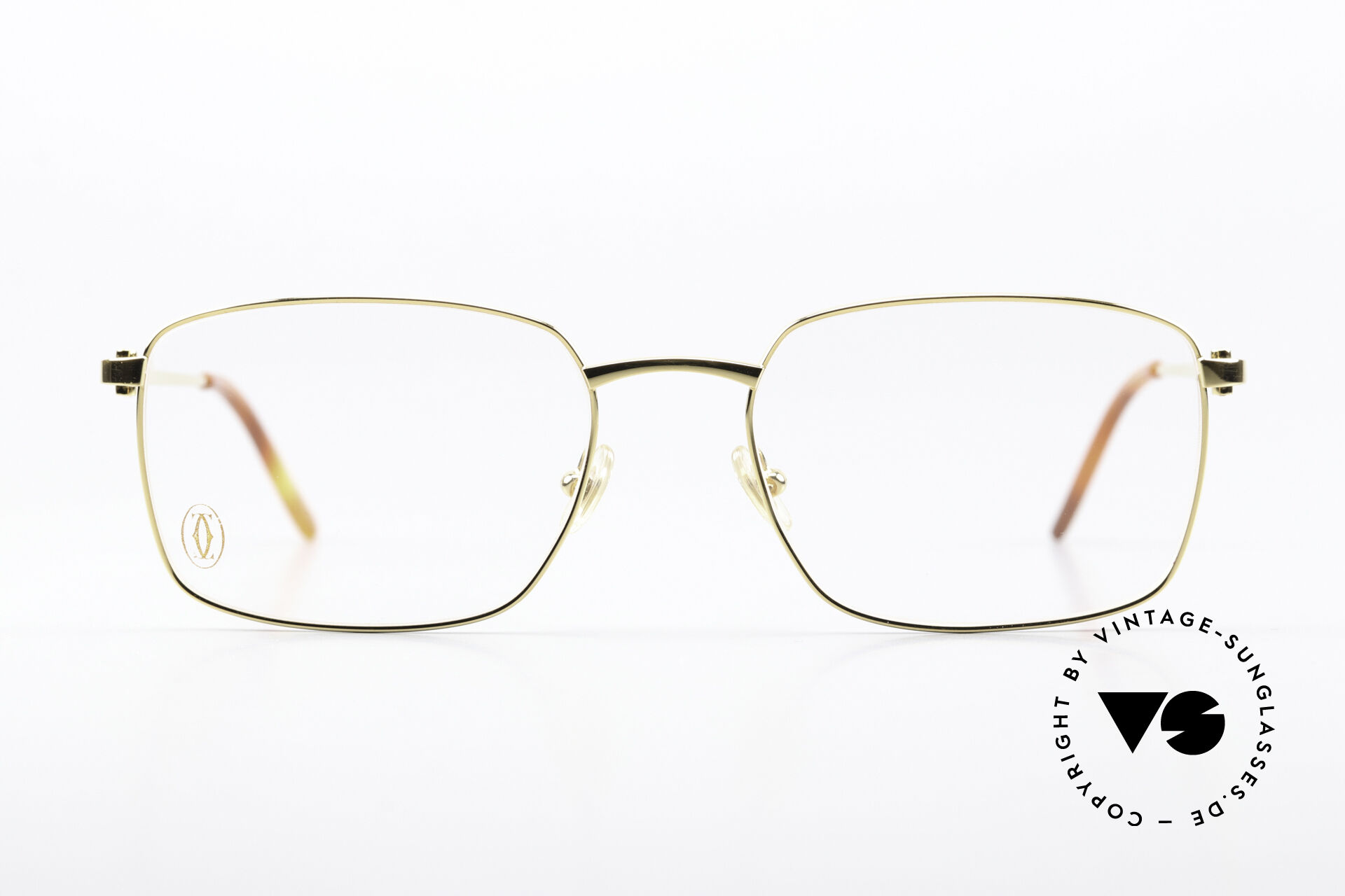 Glasses Cartier C-Decor Metal Gold-Plated Eyeglasses