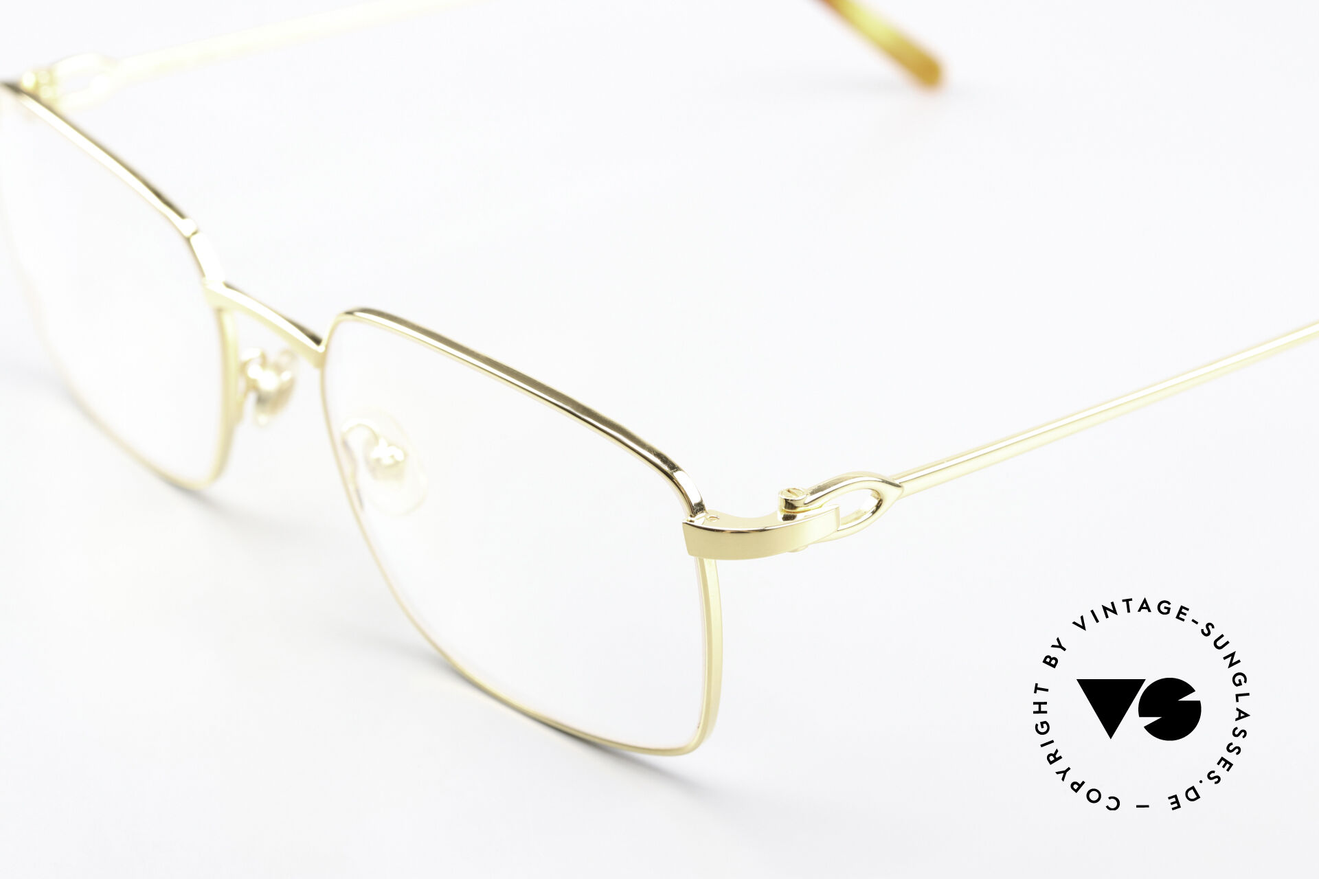 Glasses Cartier C-Decor Metal Gold-Plated Eyeglasses