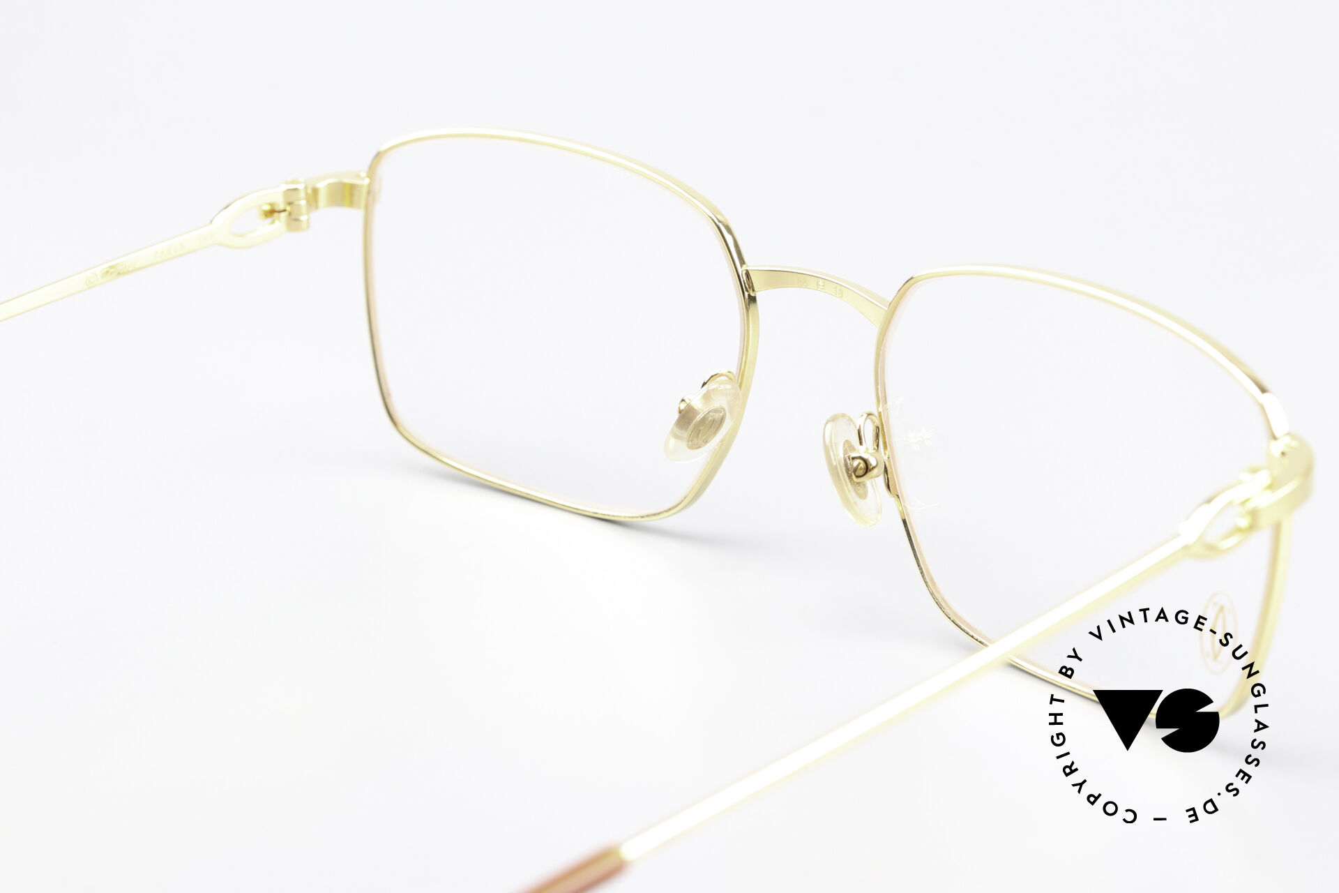 Glasses Cartier C-Decor Metal Gold-Plated Eyeglasses