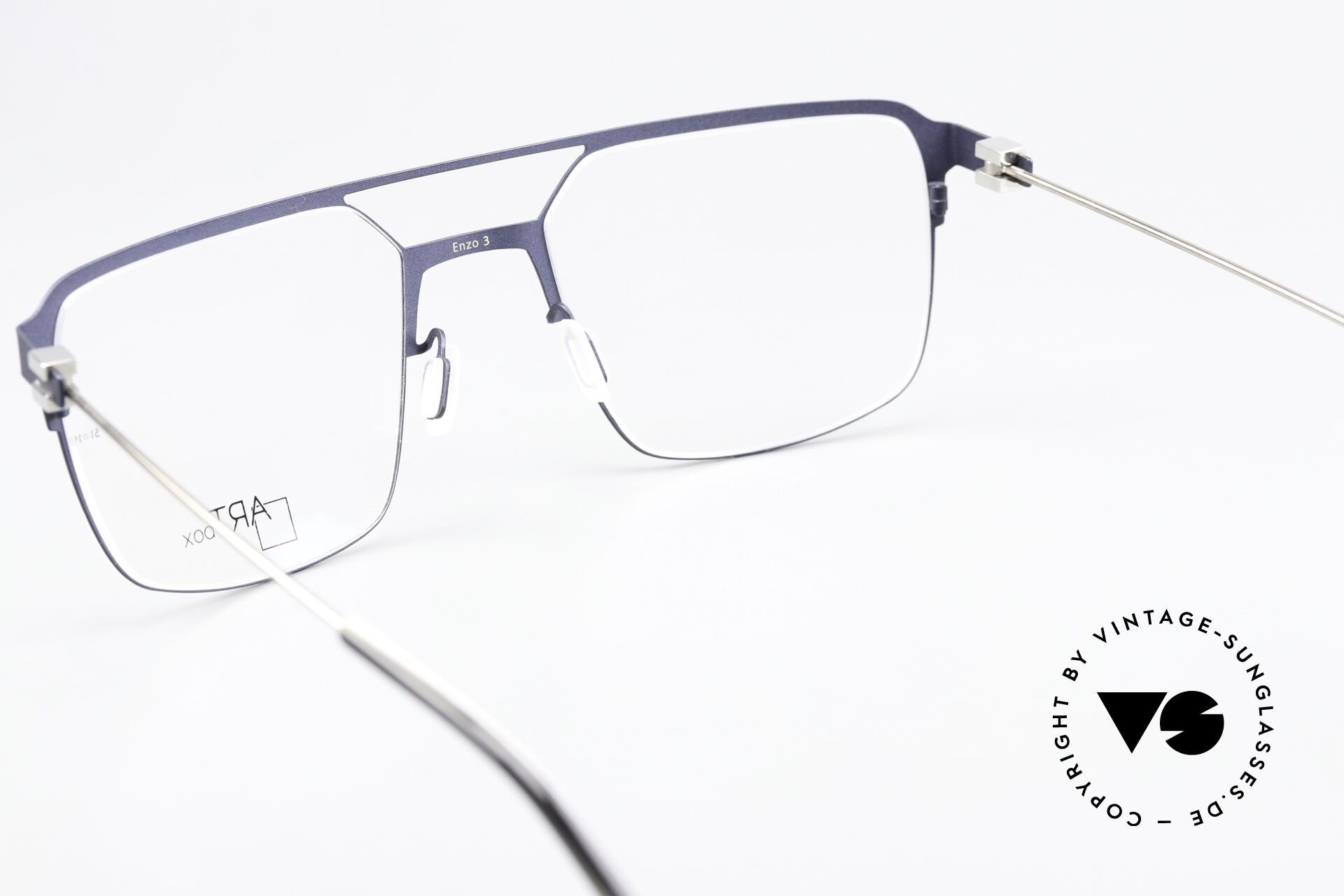 Glasses Bajazzo Enzo 3 Square Metal Frame Unisex