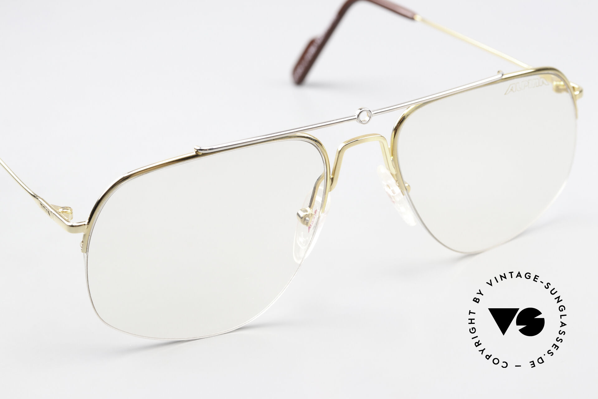 Glasses Alpina PCF 98 Nylor 90's Aviator Glasses