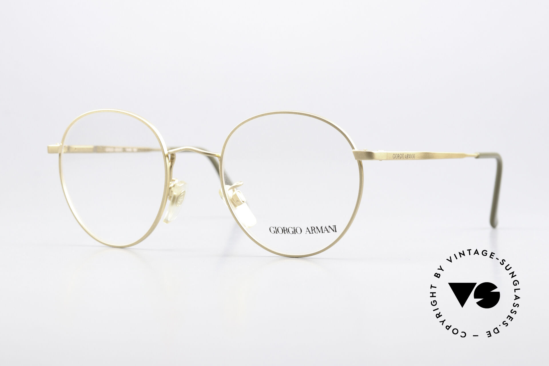 Glasses Giorgio Armani 201 Vintage Specs 90's Unisex