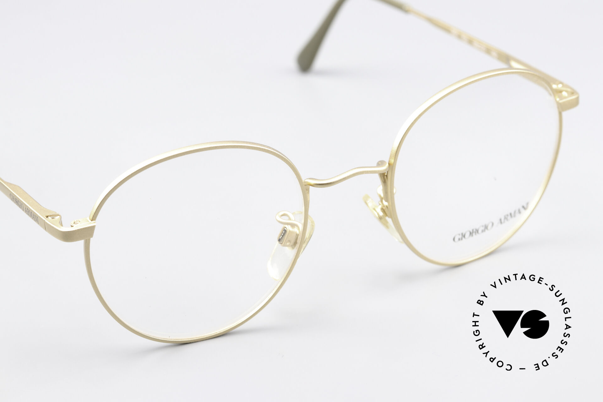 Glasses Giorgio Armani 201 Vintage Specs 90's Unisex