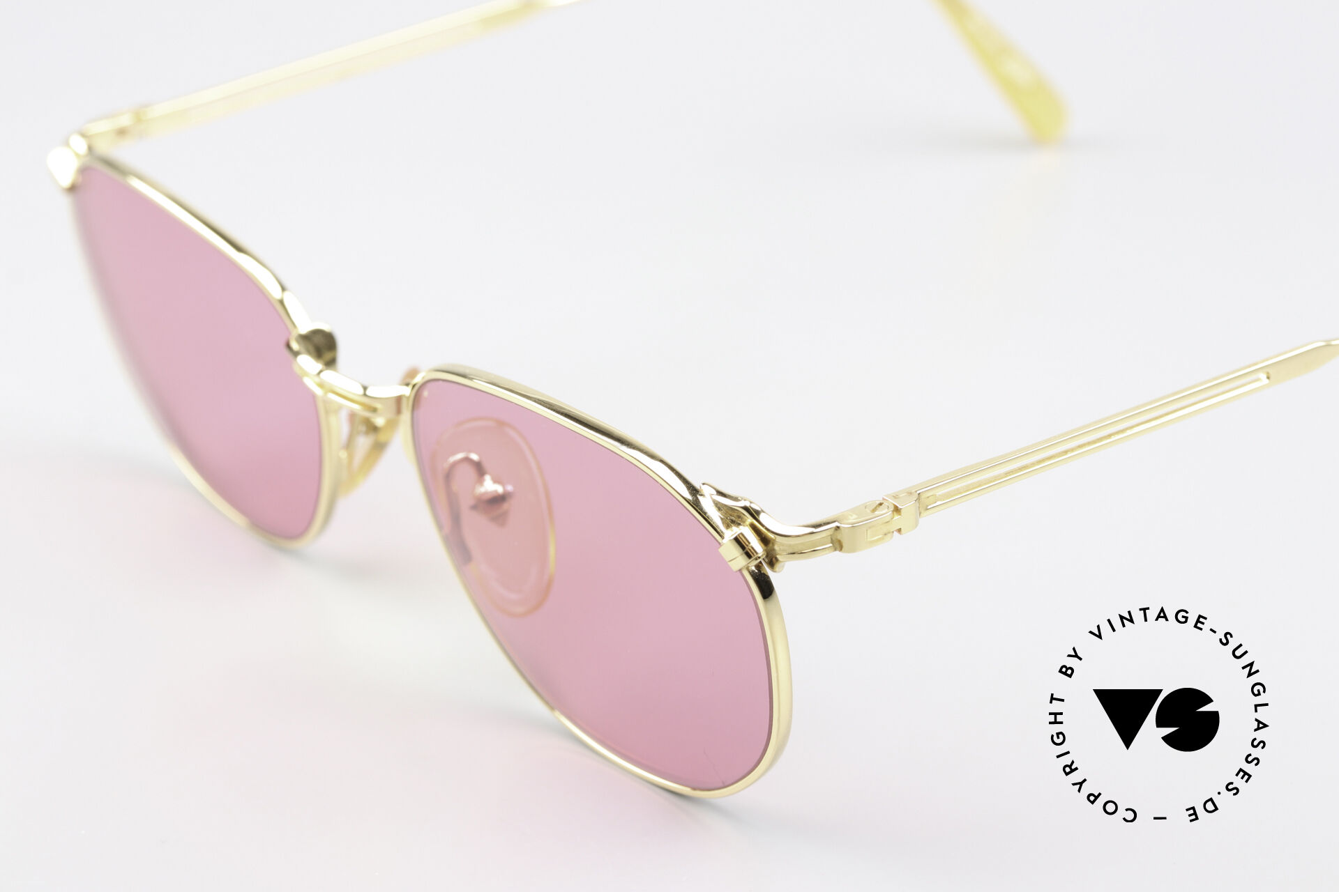 Sunglasses Jean Paul Gaultier 55-2173 22ct Gold Plated Frame