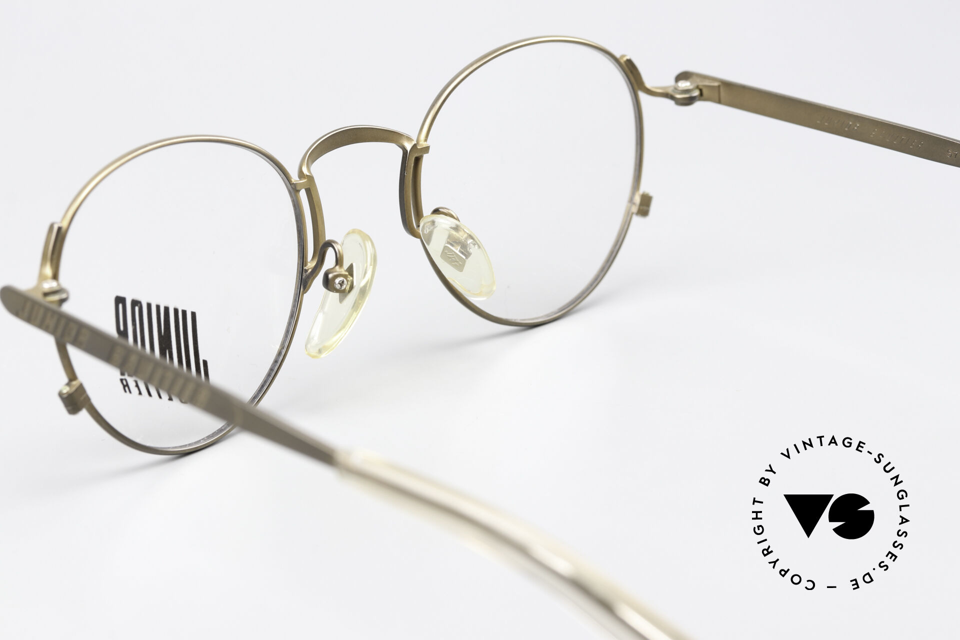 Glasses Jean Paul Gaultier 57-1171 90's Panto Designer Frame