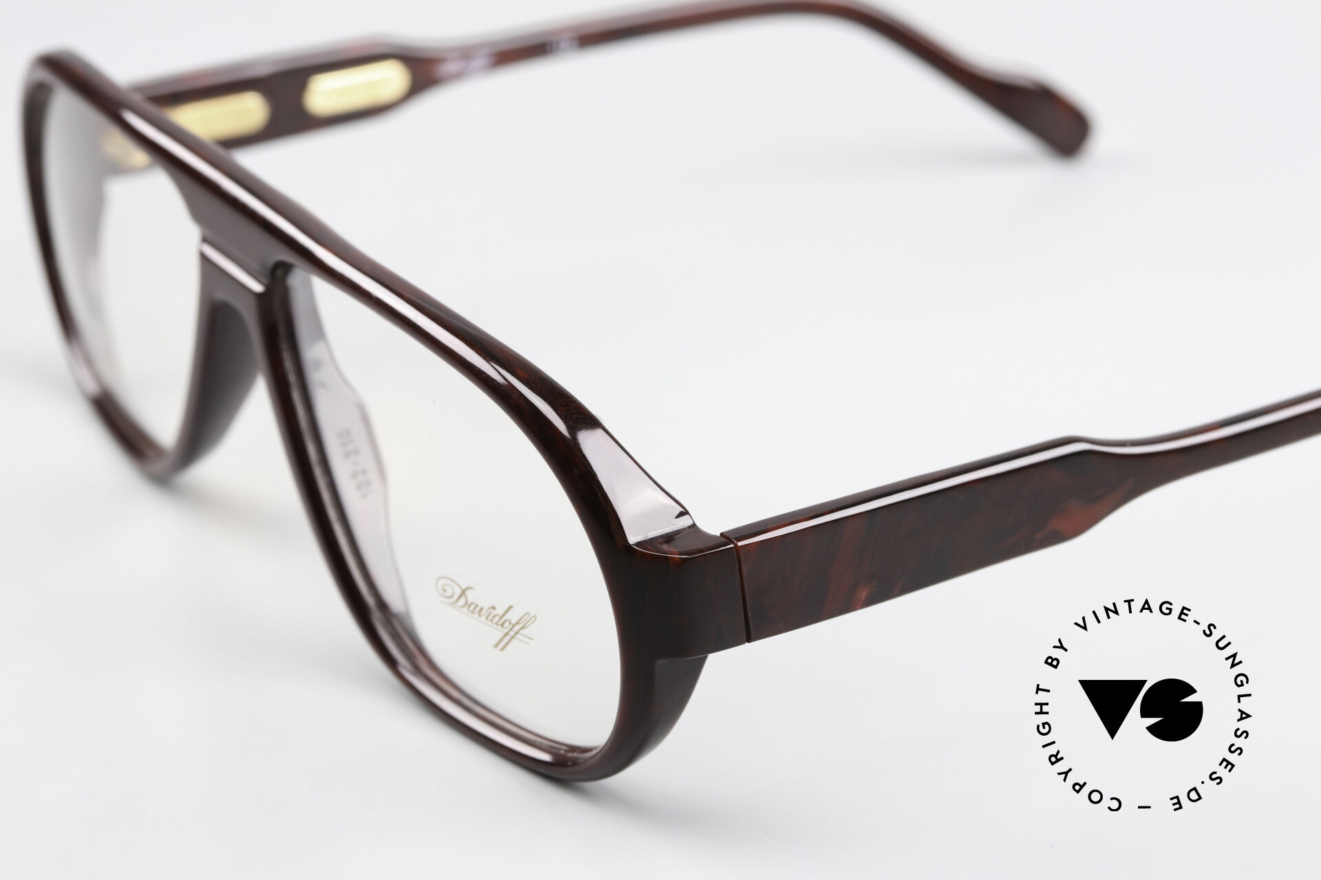 Glasses Davidoff 102 90's Men's Vintage Glasses