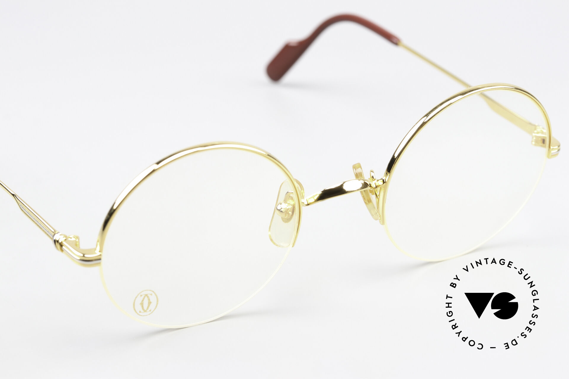 Glasses Cartier Mayfair - M Semi Rimless Luxury Frame