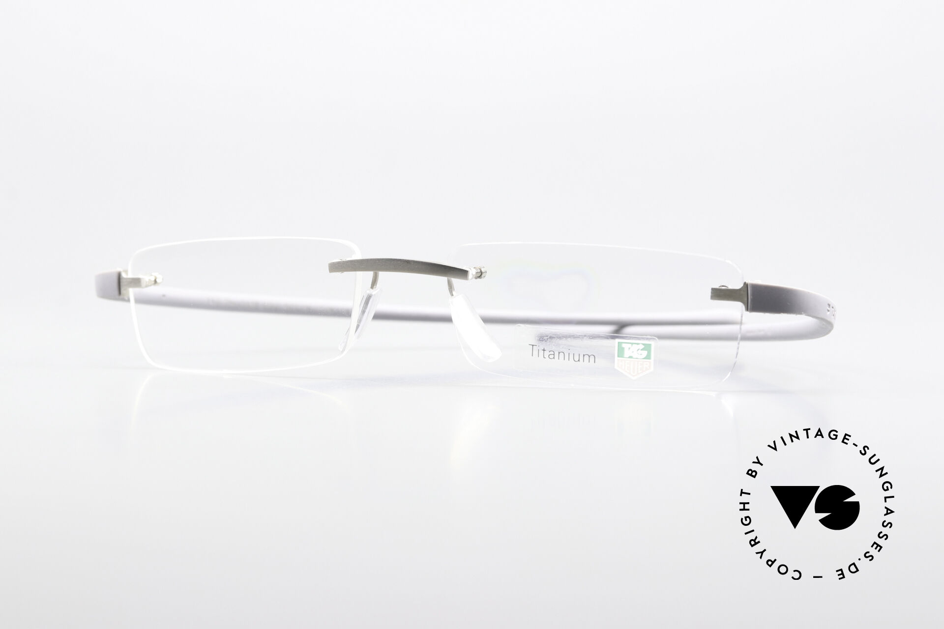 Glasses Tag Heuer 3110 Reflex Titanium Specs Rimless