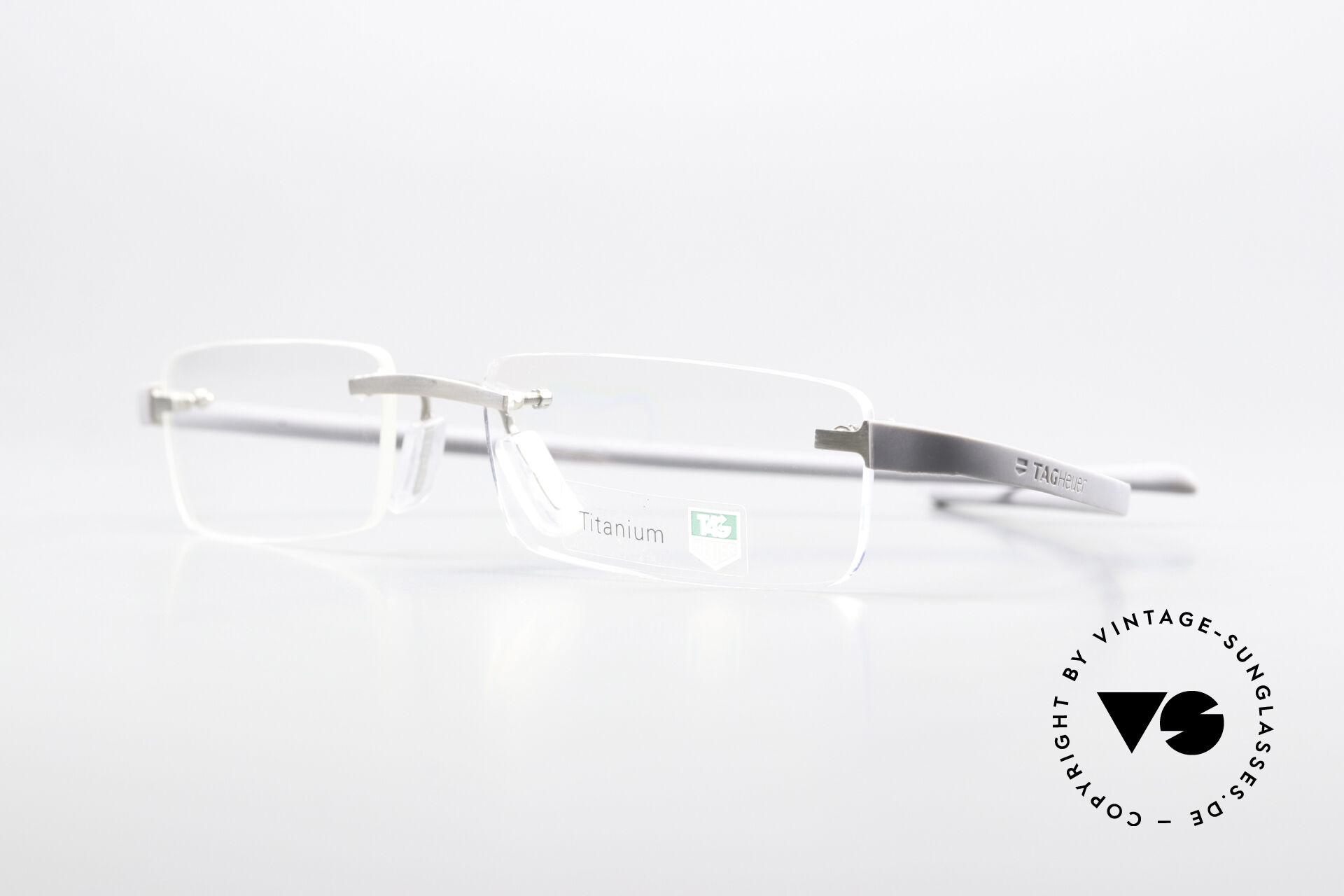 Glasses Tag Heuer 3110 Reflex Titanium Specs Rimless