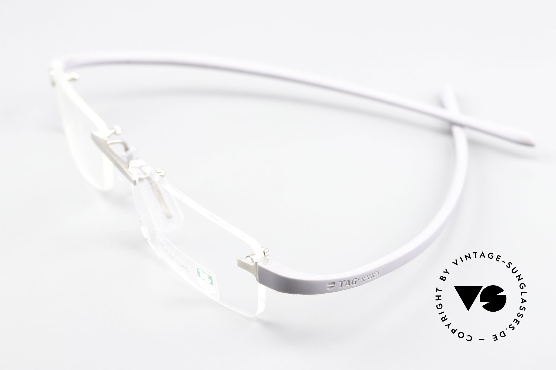 Glasses Tag Heuer 3110 Reflex Titanium Specs Rimless