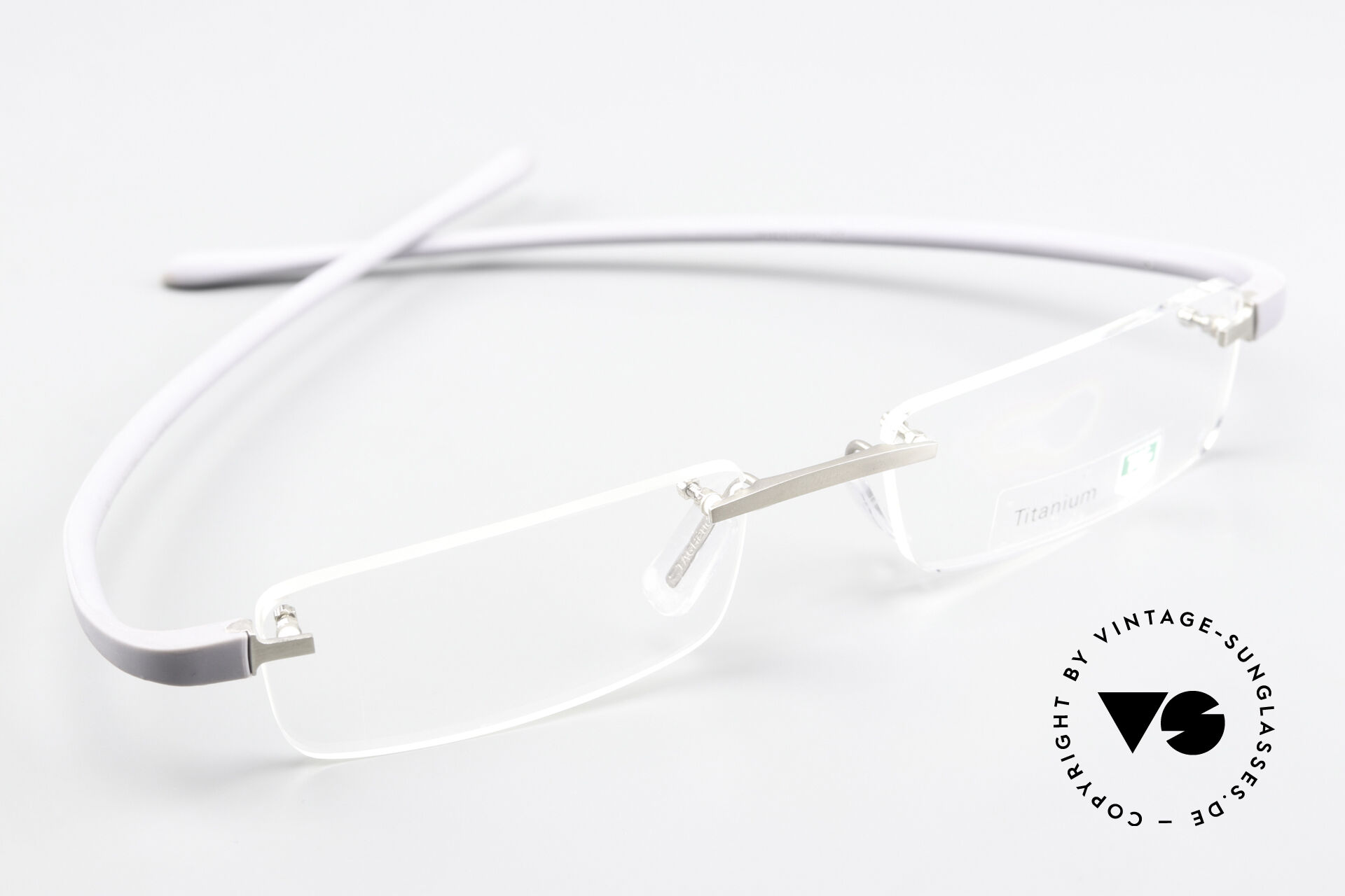 Glasses Tag Heuer 3110 Reflex Titanium Specs Rimless