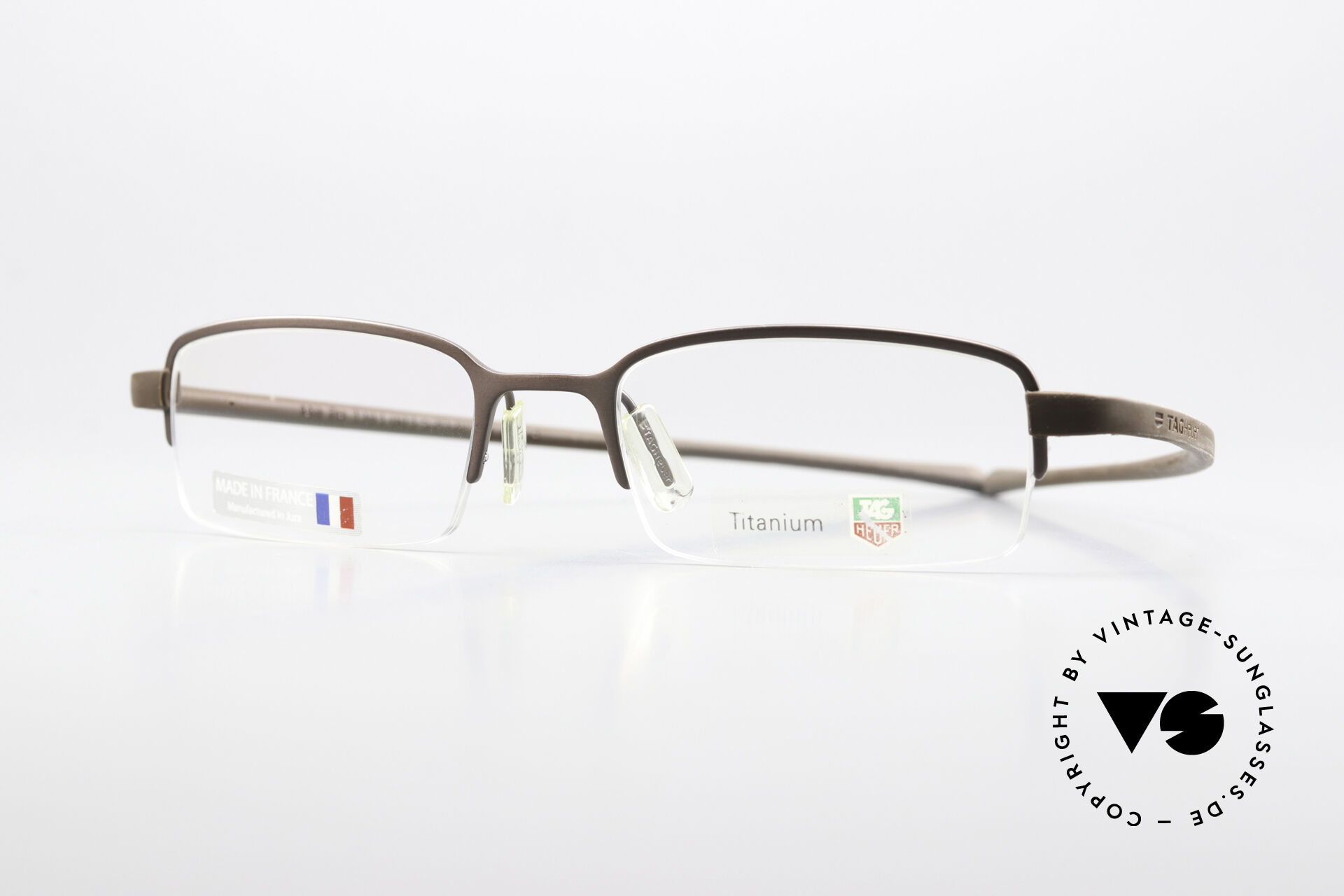Glasses Tag Heuer 3203 Reflex Semi Rimless Titan Frame